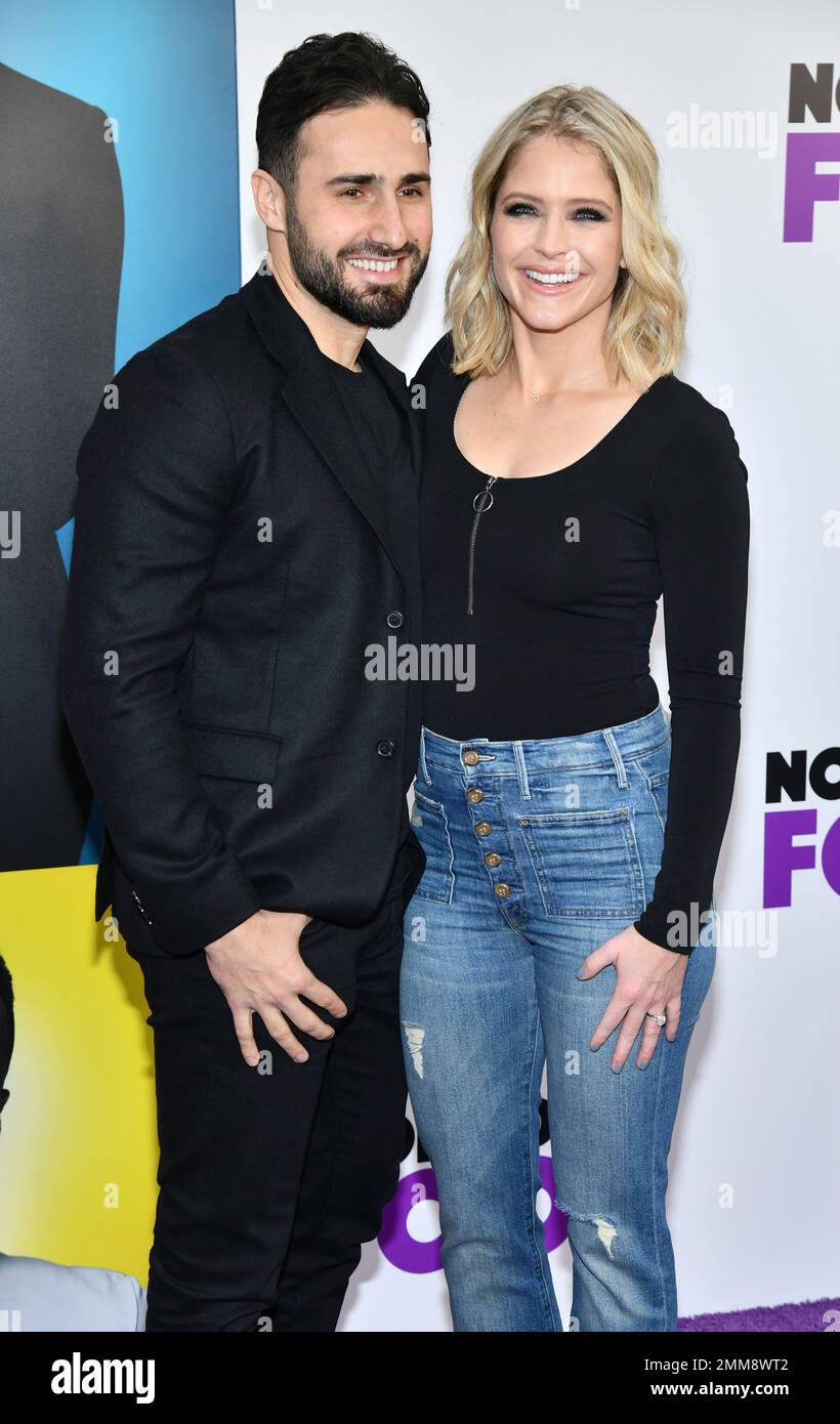 Max Shifrin and Sara Haines attend the world premiere of "Nobody's Fool ...
