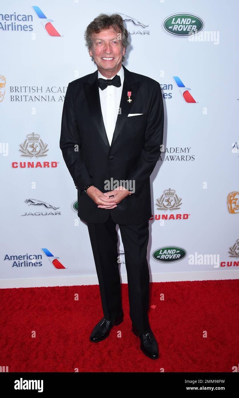Nigel Lythgoe arrives at the 2018 BAFTA Los Angeles Britannia Awards at ...