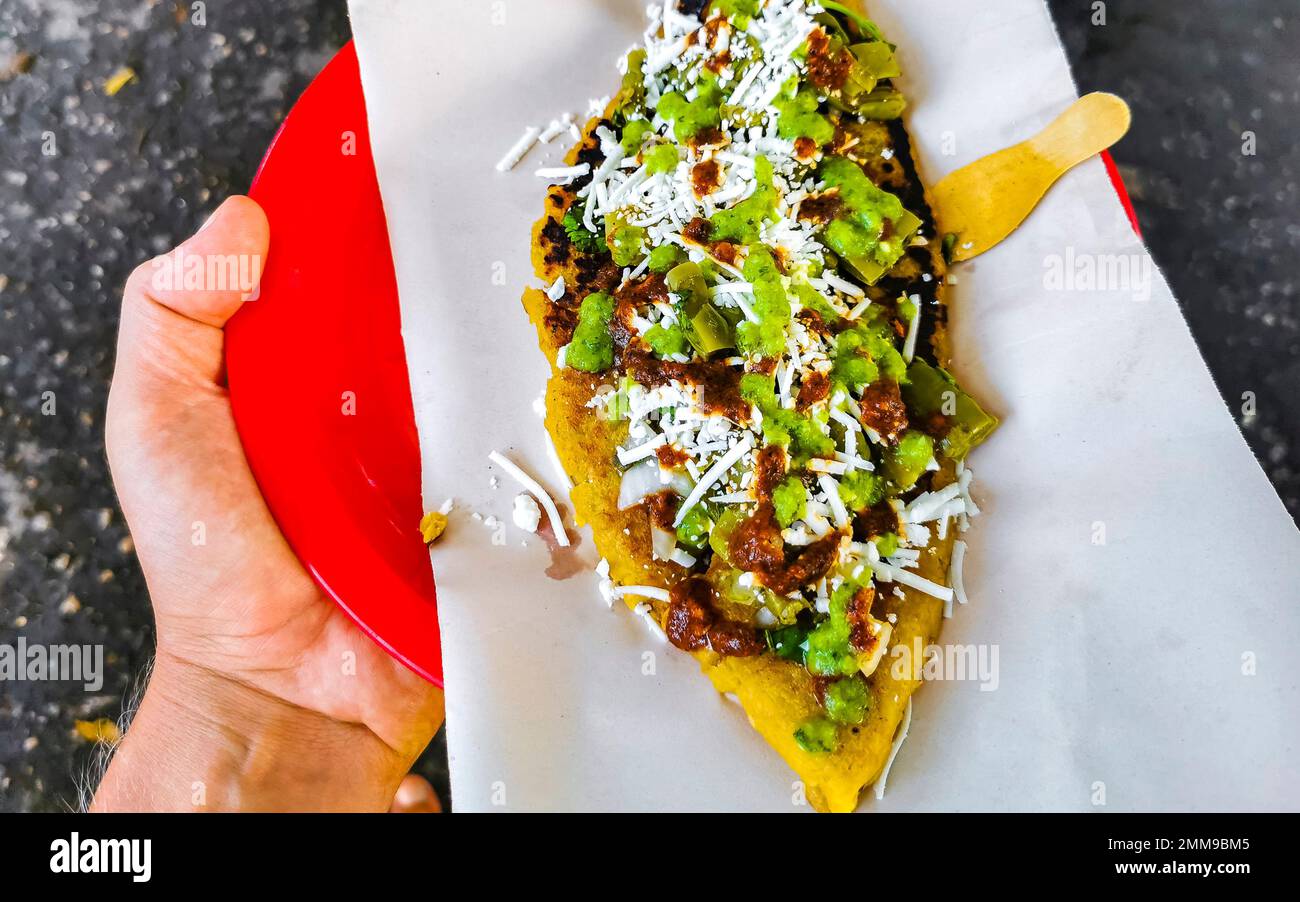 Mexican food tlakobananas tlakojos of banana dough with cheese beans ...