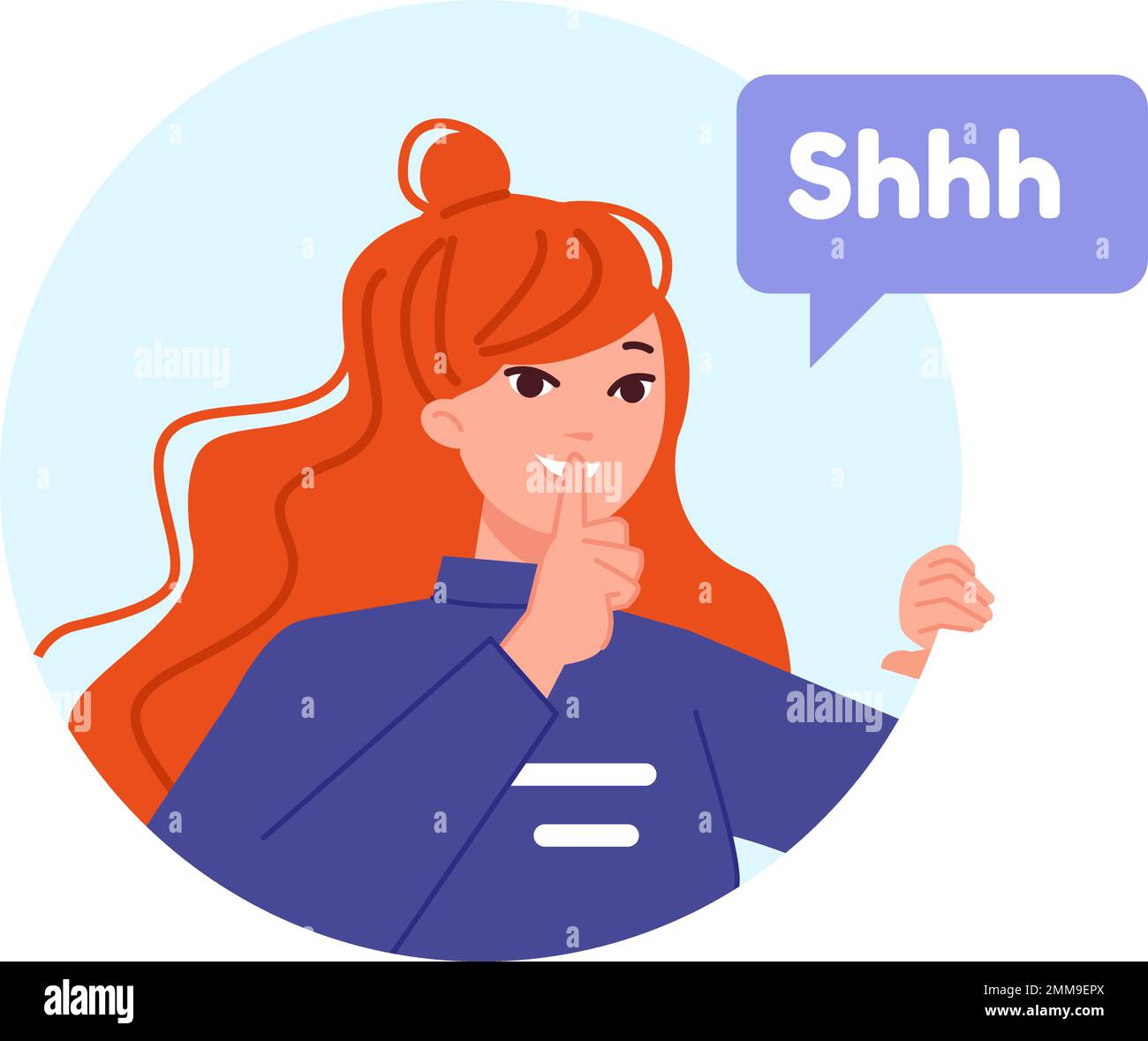 Shhh Quiet Clipart Cartoon