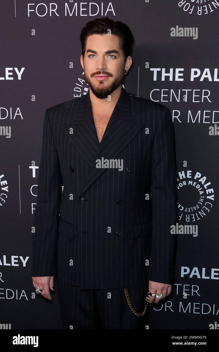Adam Lambert arrives at the 'Paley Honors in Hollywood: A Gala Tribute ...