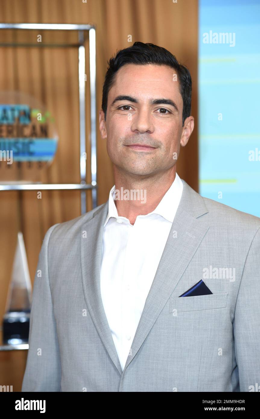 Danny Pino poses backstage at the Latin American Music Awards at the ...
