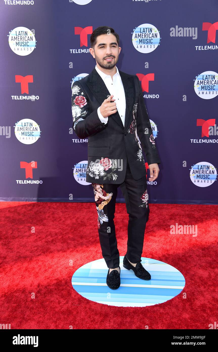 Joss Favela arrives at the Latin American Music Awards at the Dolby ...