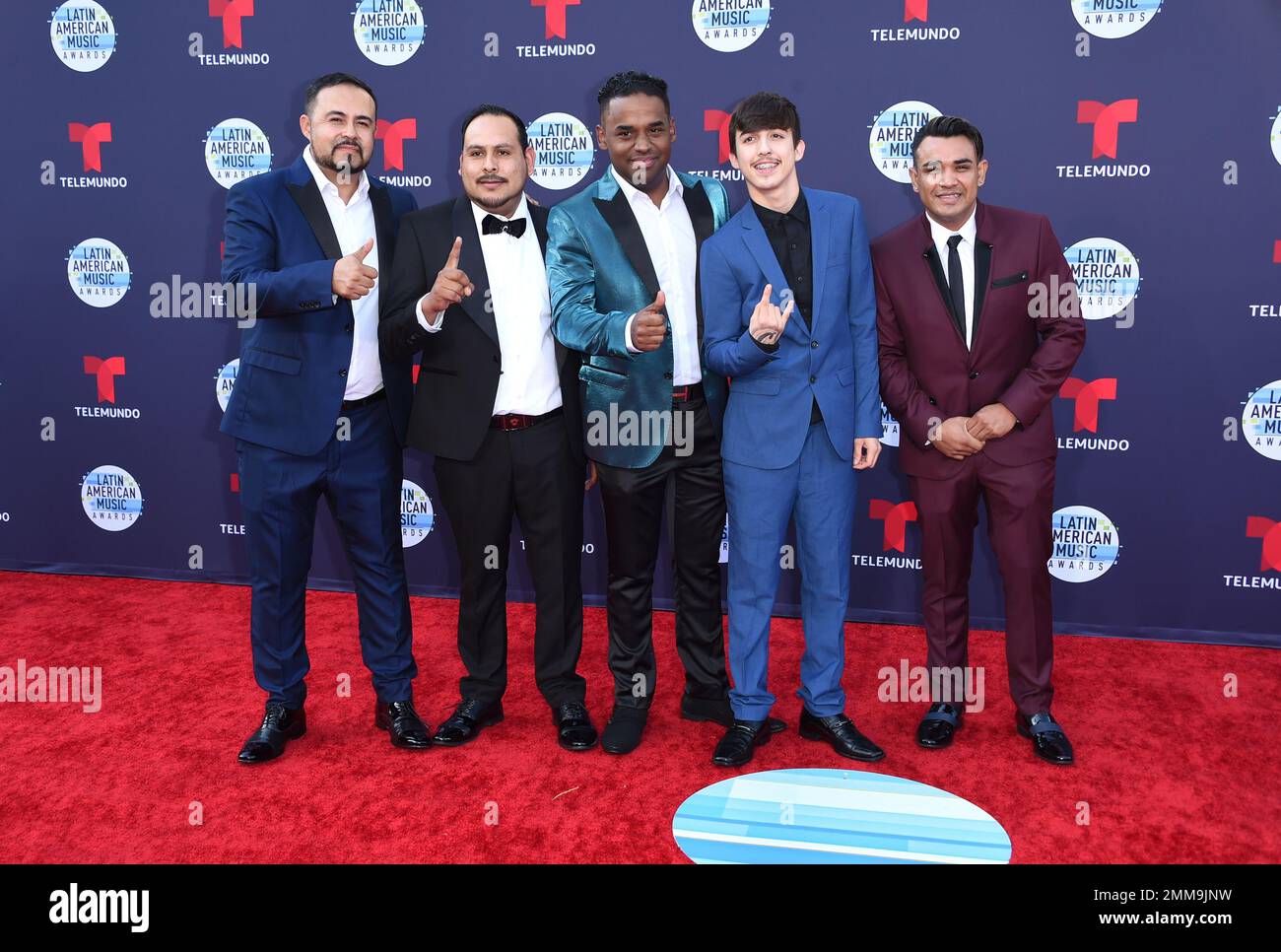 T3r Elemento arrives at the Latin American Music Awards at the Dolby ...