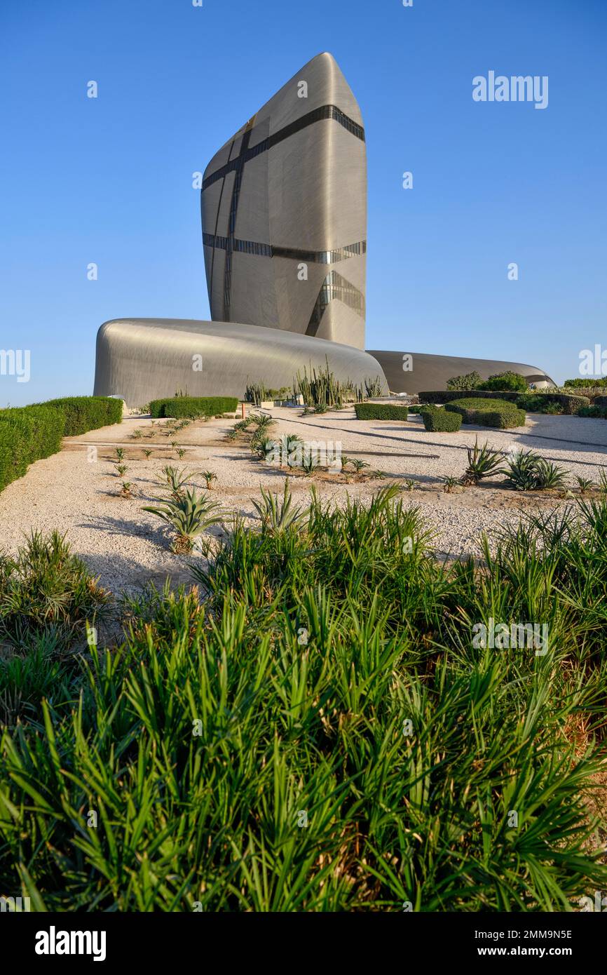 King Abdulaziz Center for World Culture, also known as Ithra, museum, library and venue, Dhahran ...