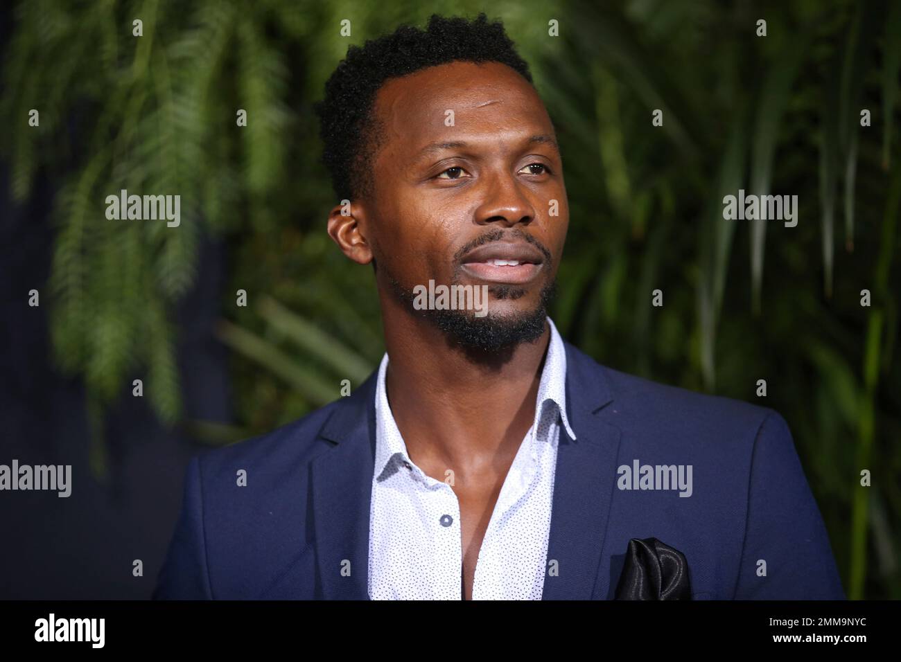 Emmanuel Kabongo arrives at the Los Angeles premiere of "Homecoming" on ...