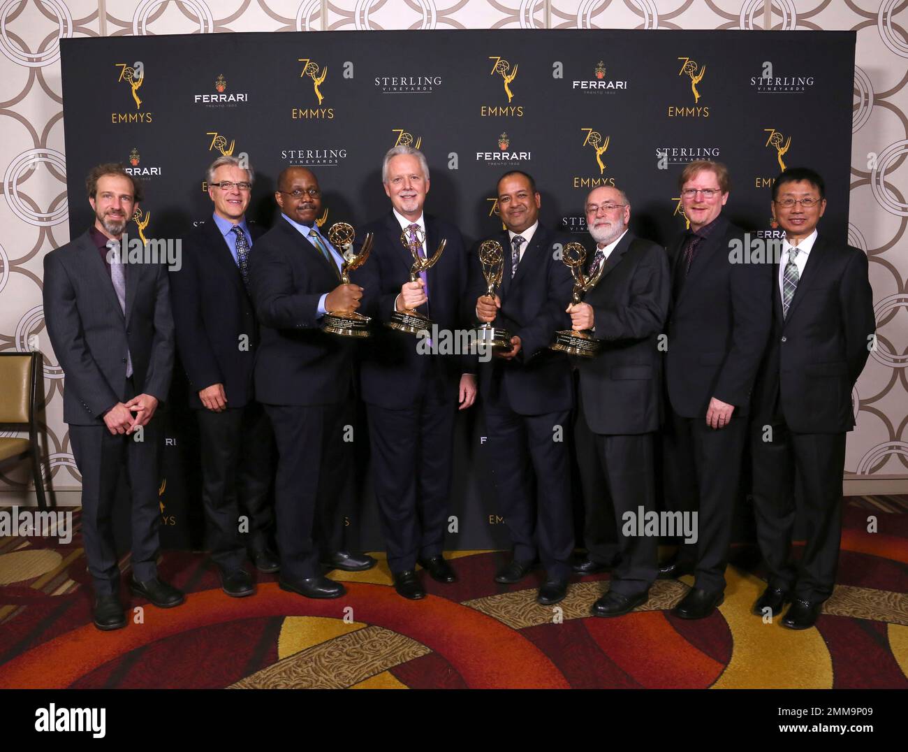Mike Booth, from left, David Aiduk, Paul Vercellotti, Jeff Rosica, CEO ...