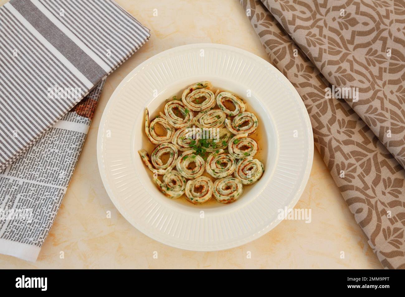 Kraeuterflaedle hi-res stock photography and images - Alamy