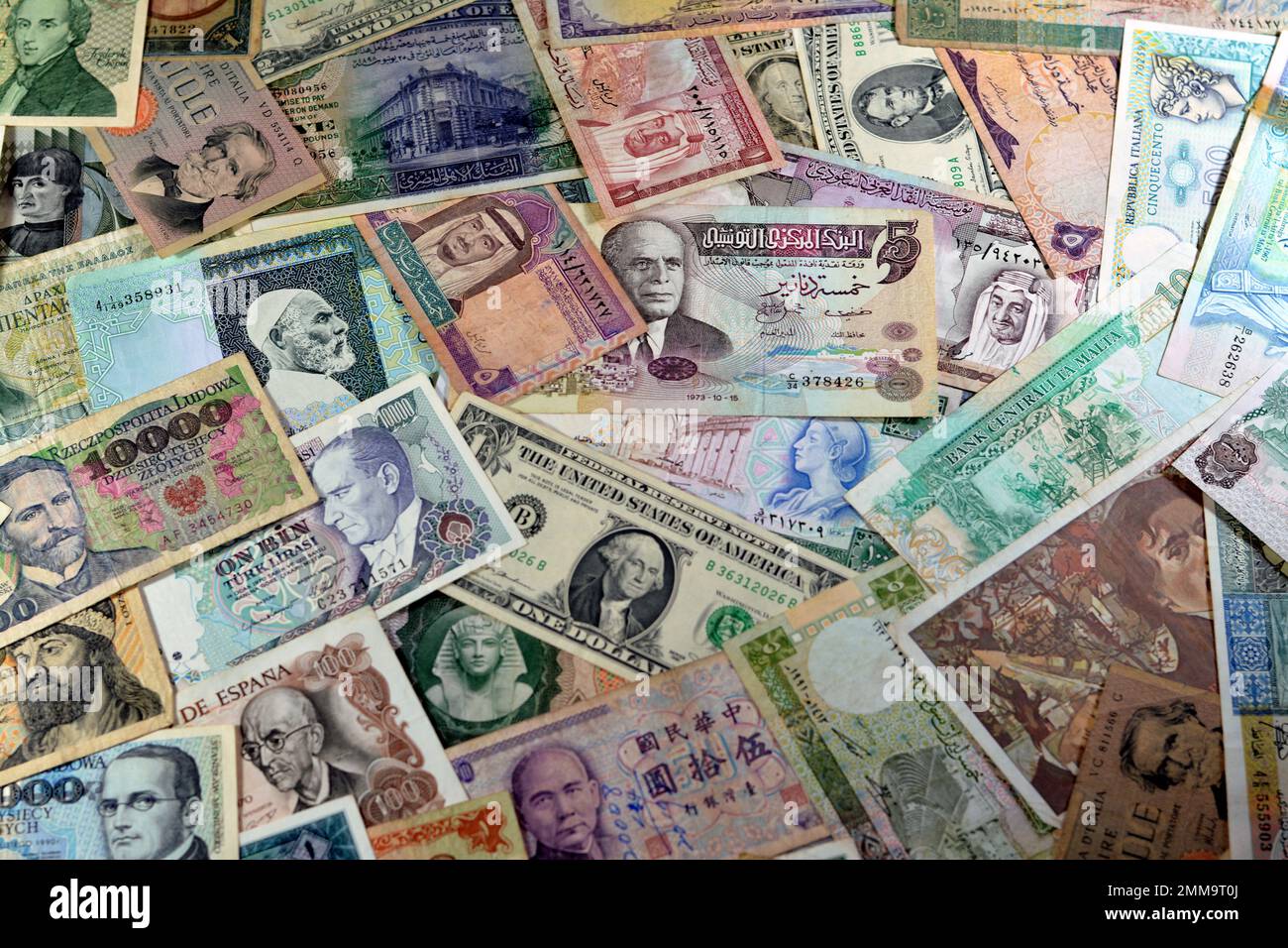 Old Currencies Of The World