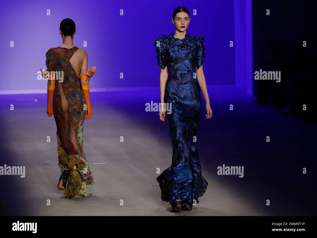Models wear creations from the Lino Villaventura collection during Sao ...