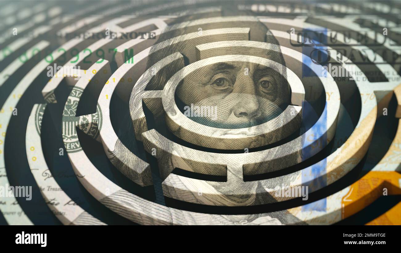 Symbolic image on the subject of the complexity of the monetary system ...