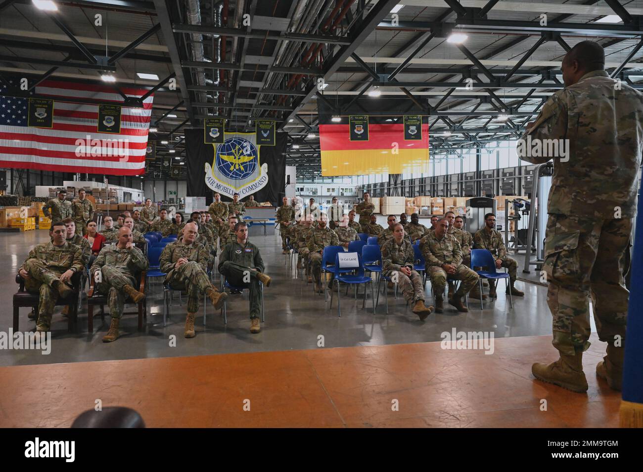 U.S. Army Col. Kevin Jackson, 19th Battlefield Coordination Detachment ...