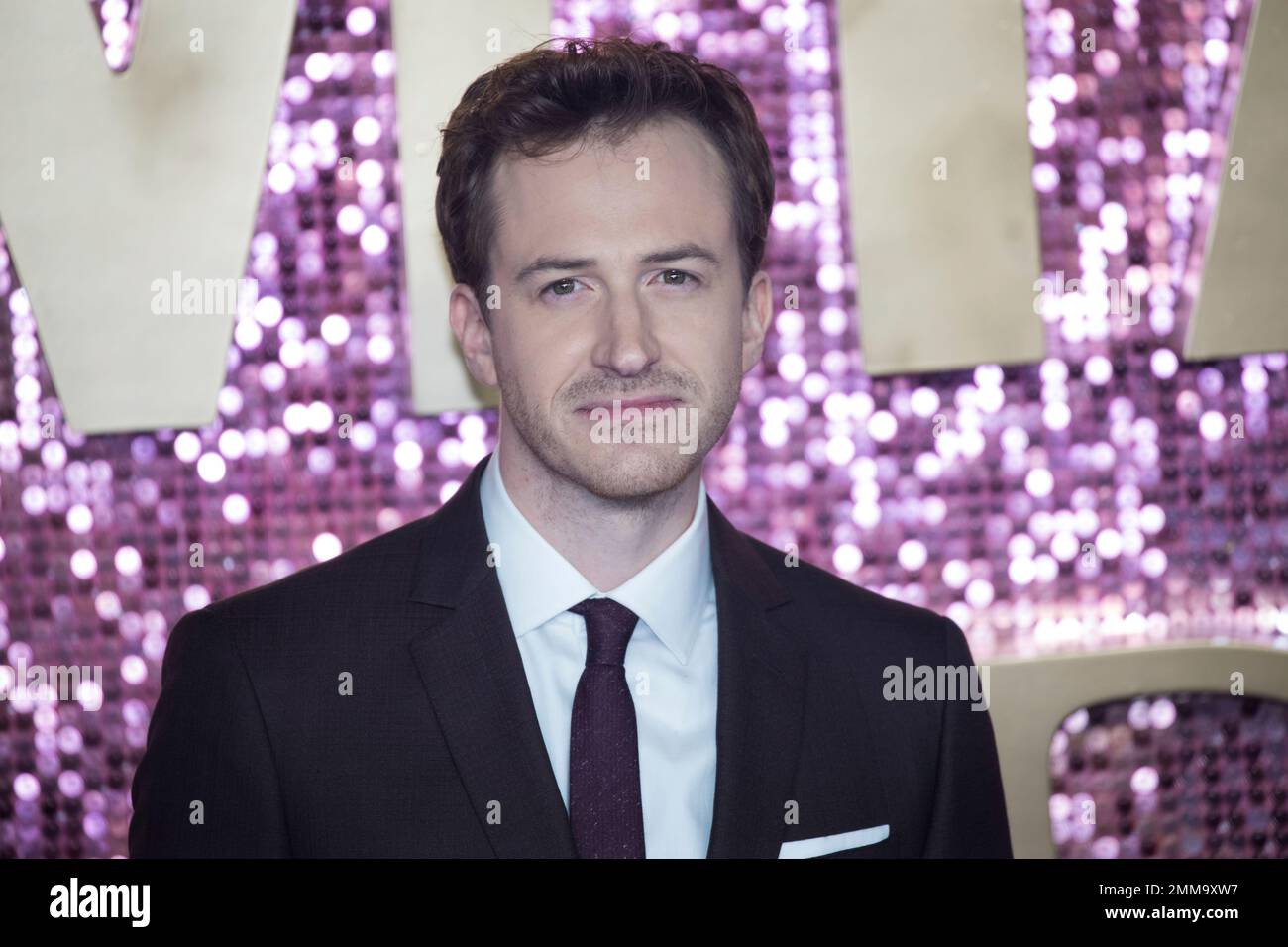 Joe Mazzello poses for photographers upon arrival at the world premiere ...