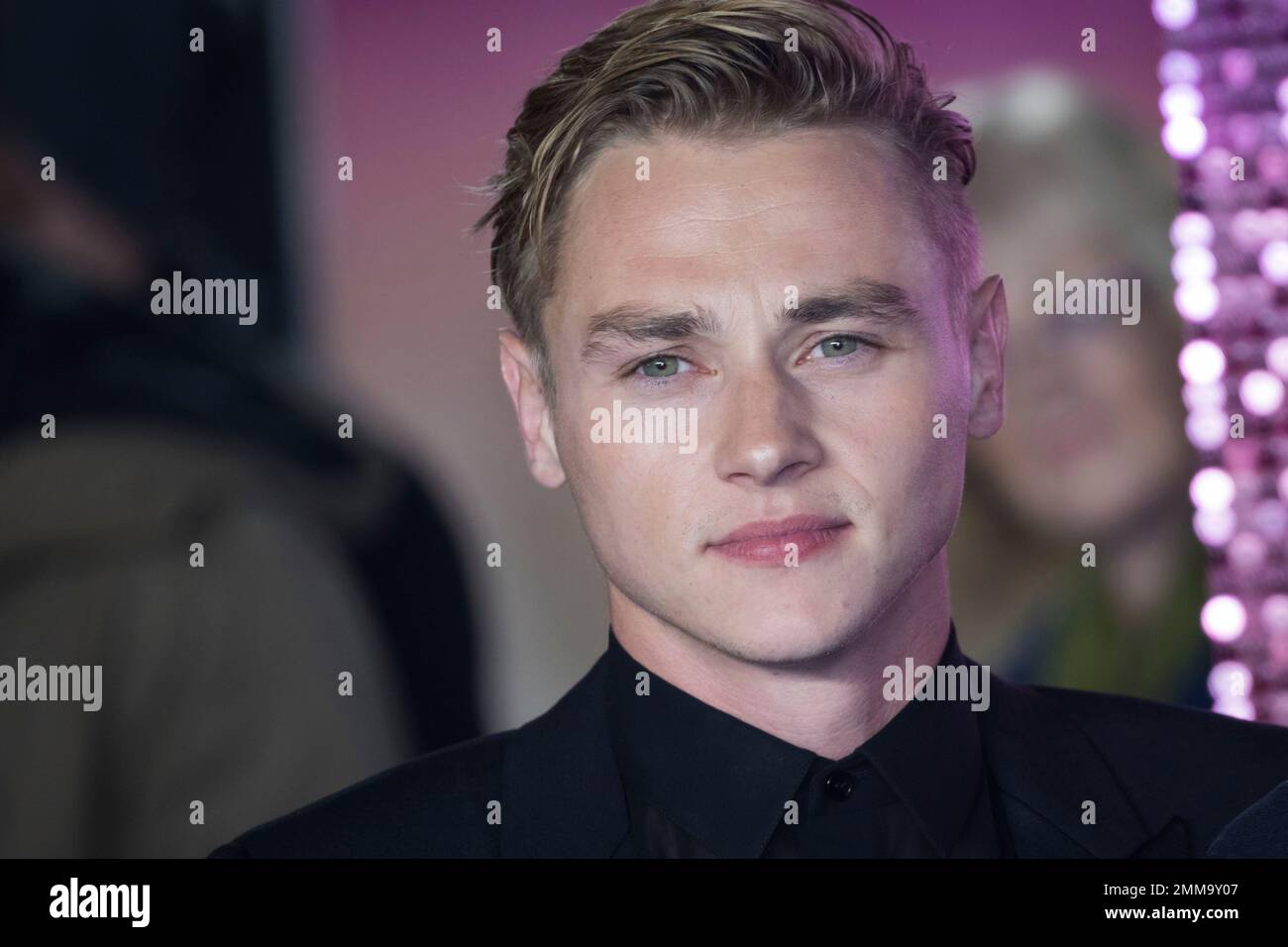 Ben Hardy poses for photographers upon arrival at the world premiere of ...