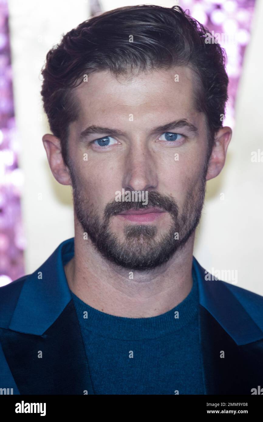Gwilym Lee poses for photographers upon arrival at the world premiere ...