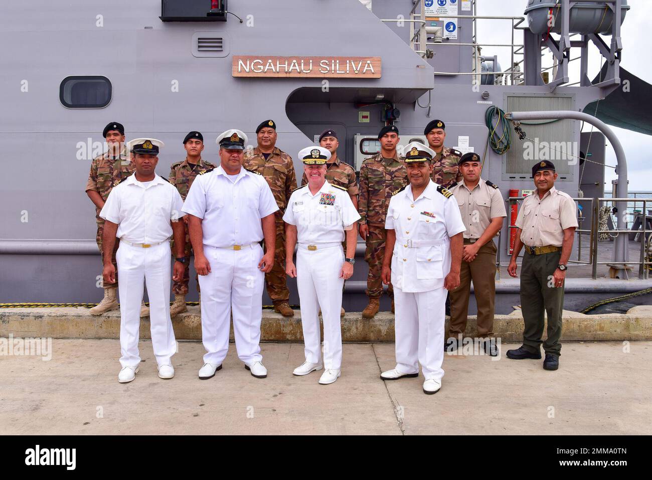 NUKU’ALOFA, Tonga (Sept. 16, 2022) Adm. Samuel Paparo, commander, U.S ...