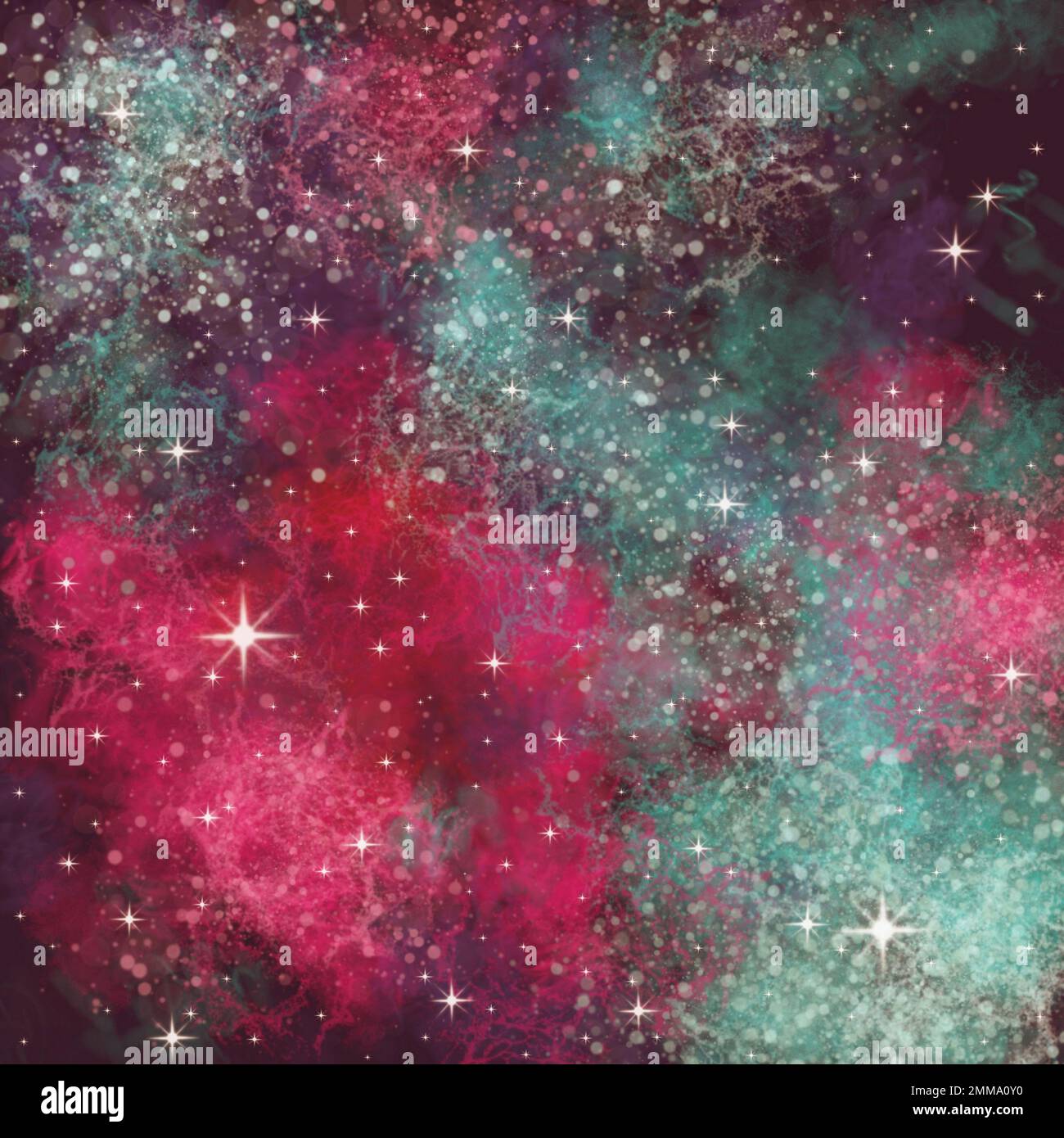 Starry Galaxy Nebula Space Background Stock Photo - Alamy