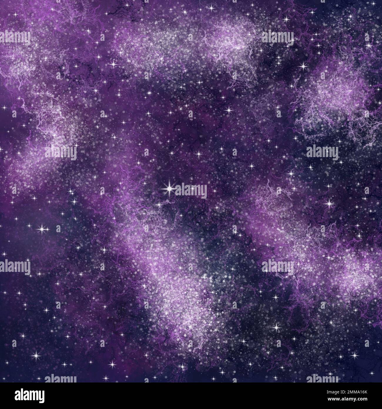 Starry Galaxy Nebula Space Background Stock Photo - Alamy