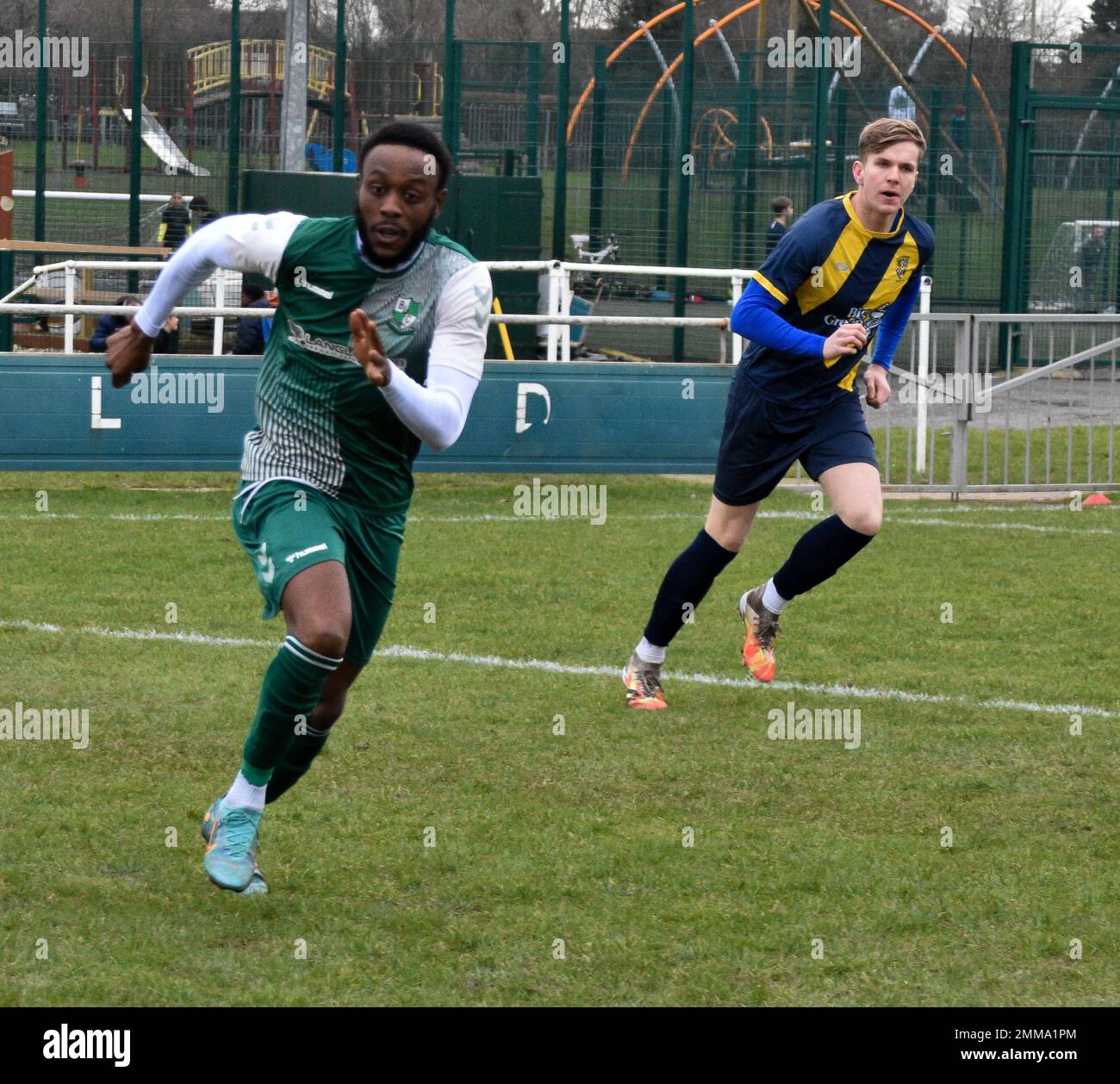 Blackfield and langley versus alresford town hi-res stock photography ...