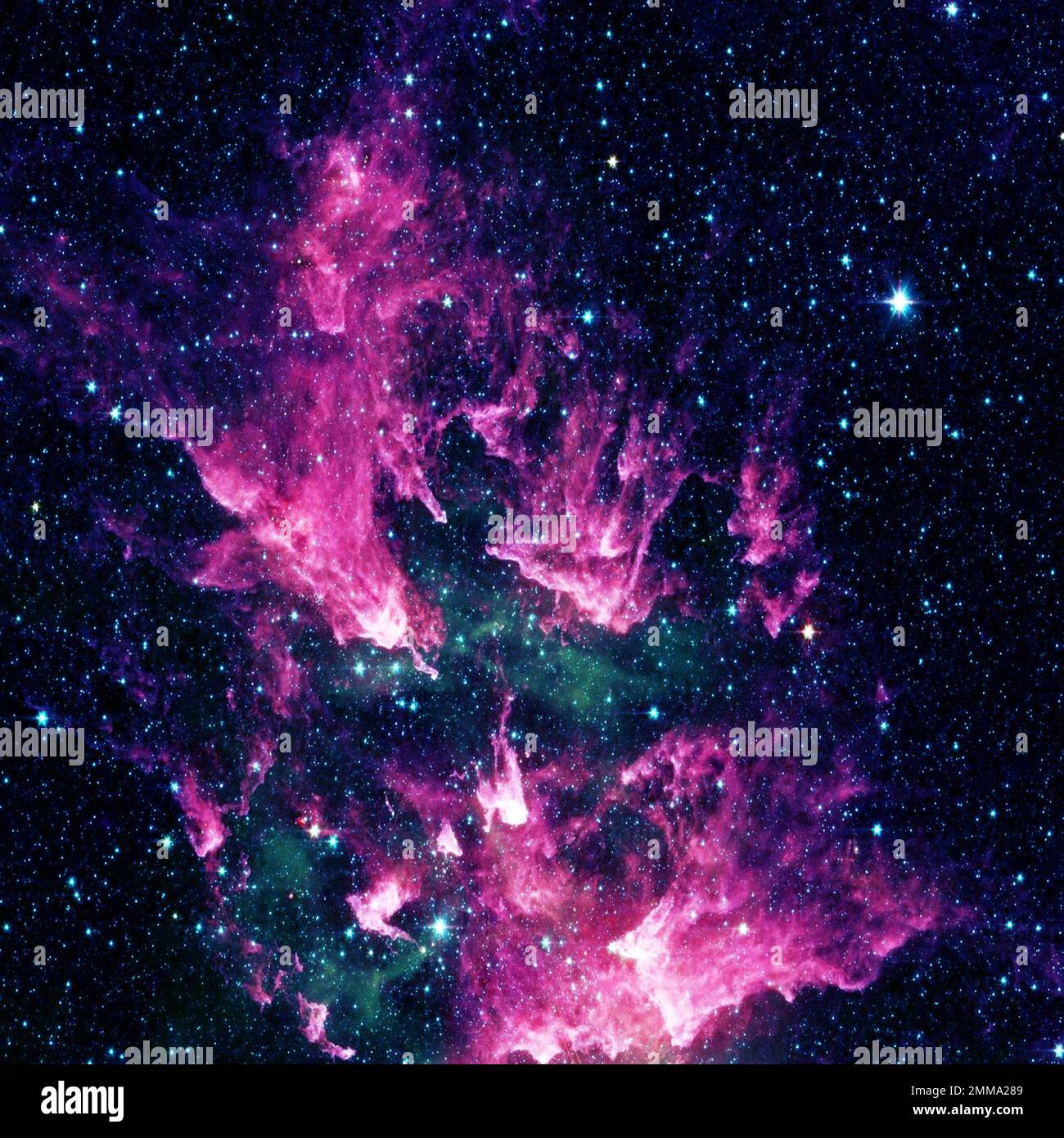 Starry Galaxy Nebula Space Background Stock Photo - Alamy