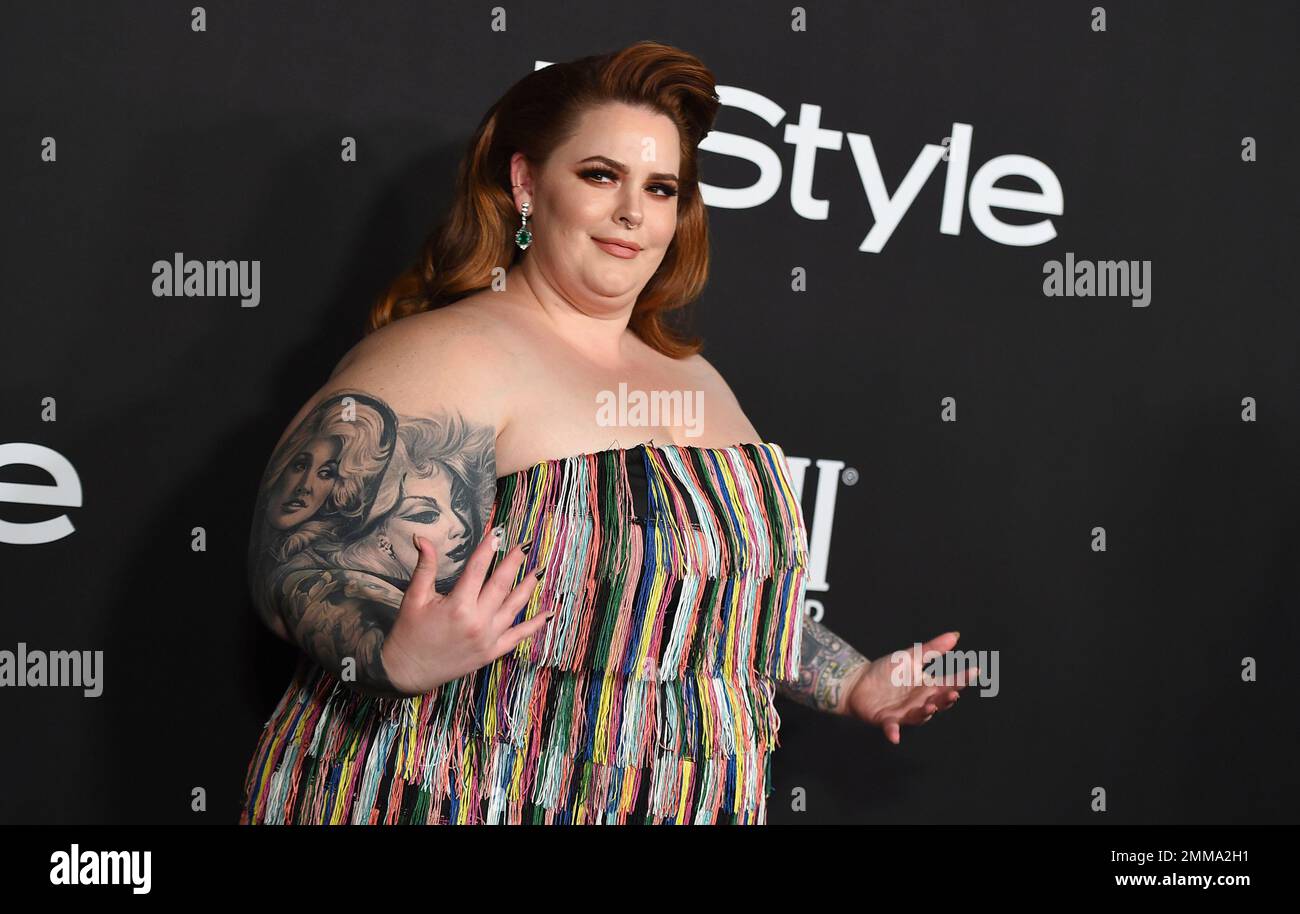 Tess Holliday arrives at the fourth annual InStyle Awards at The Getty ...