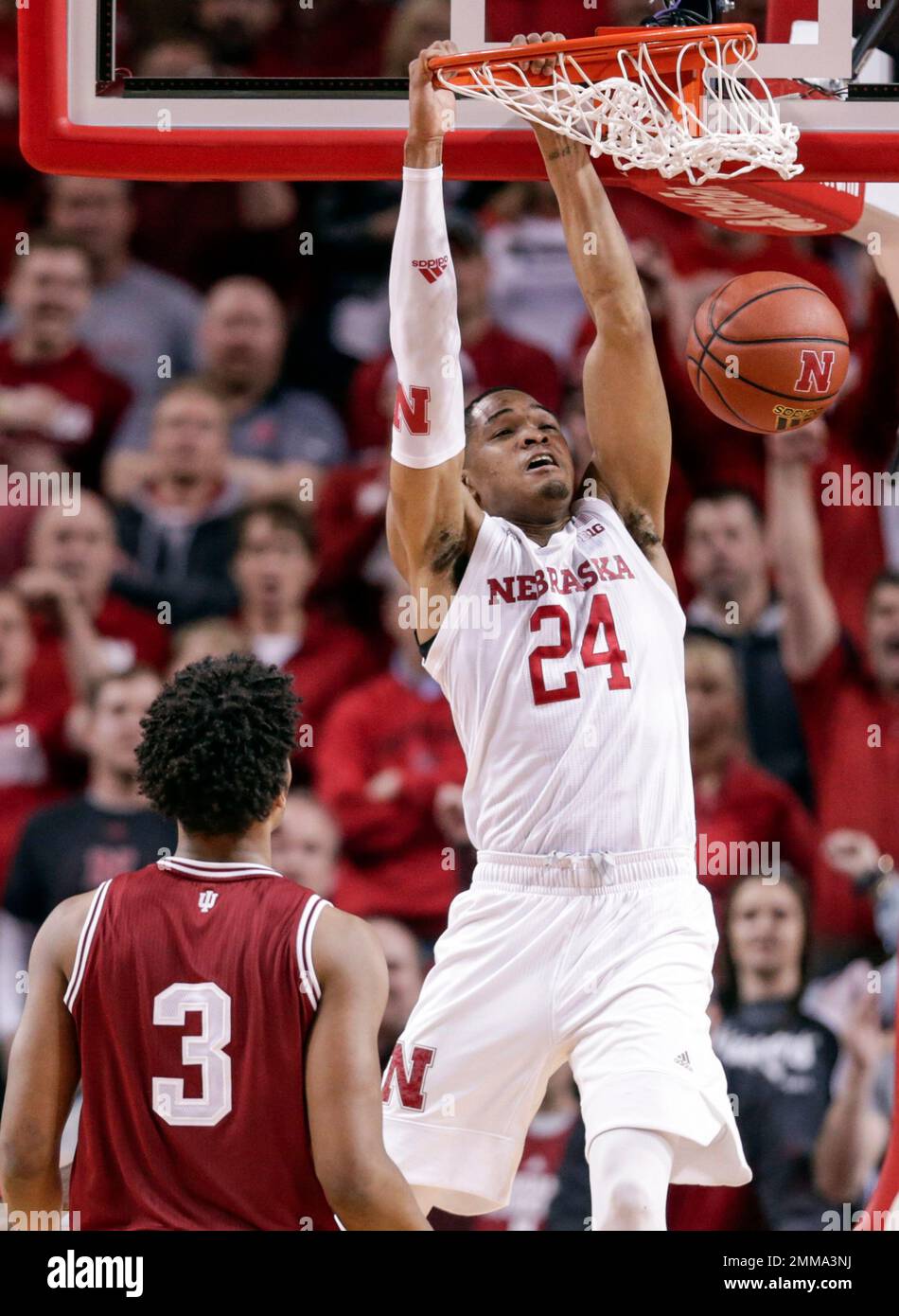 FILE - In this Feb. 20, 2018, file photo, Nebraska's James Palmer Jr ...