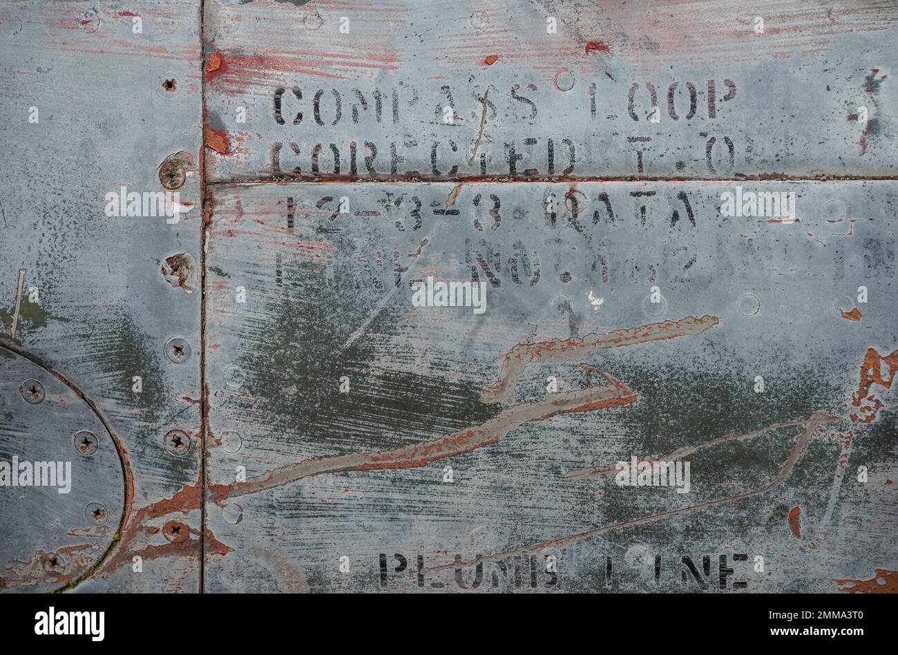 detail of a weathered fighter jet hull Stock Photo - Alamy