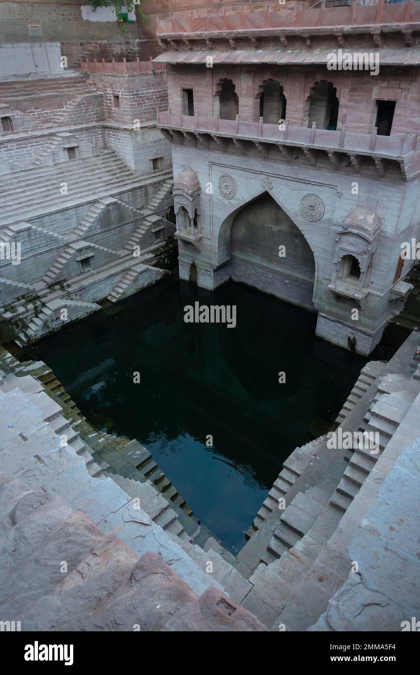 Toorji's Step Well, Toorji ki Jhalara, built in 1740s.Hand carved step ...