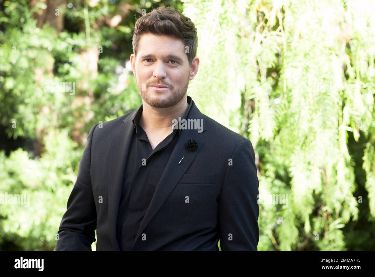 In this Oct. 16, 2018 photo, Michael Buble poses for a portrait at the ...