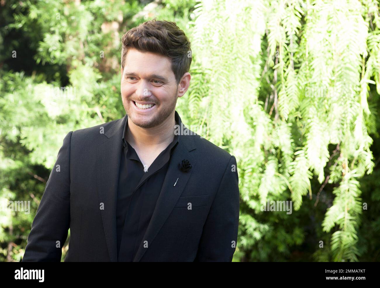 In this Oct. 16, 2018 photo, Michael Buble poses for a portrait at the ...