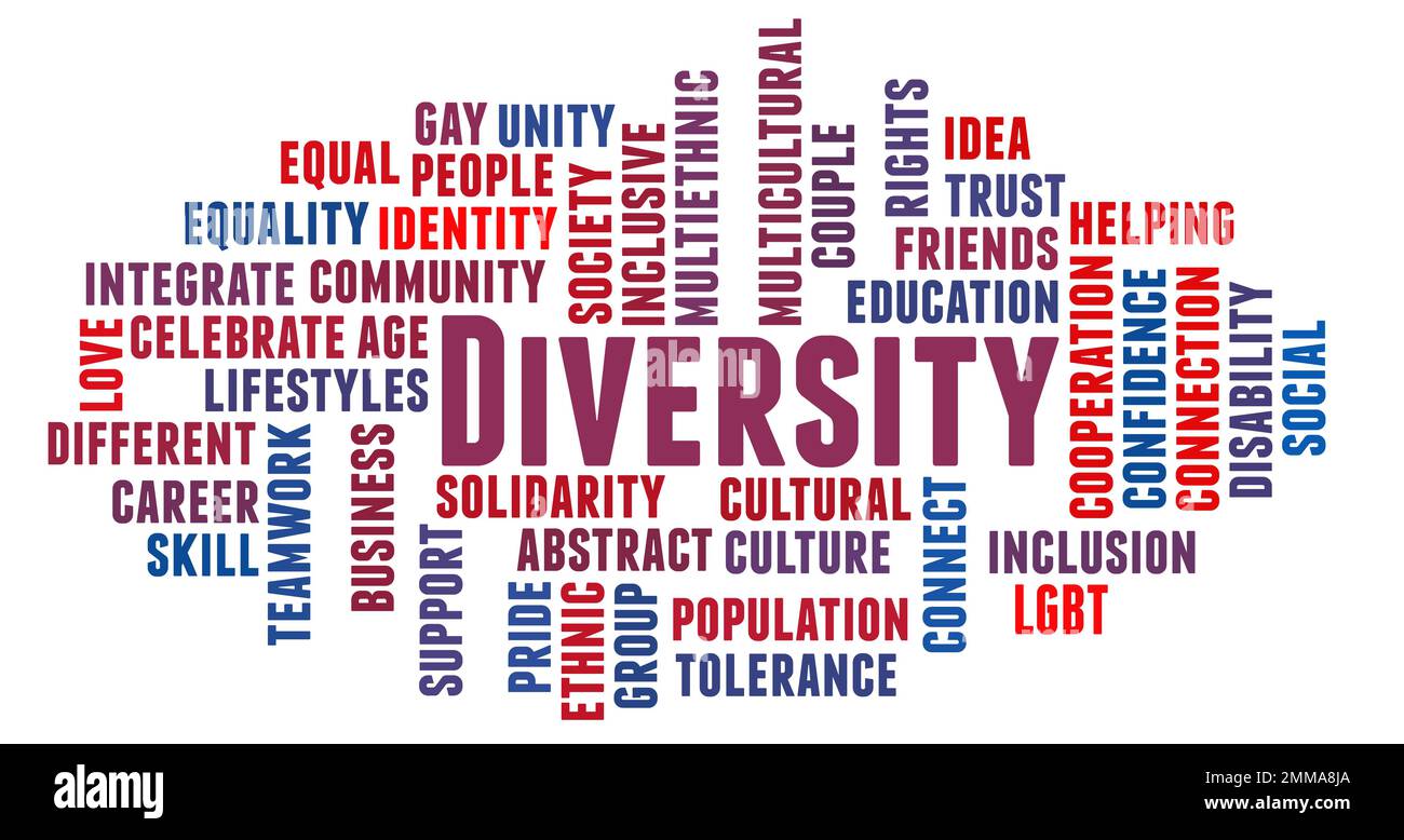 Equality diversity inclusion Cut Out Stock Images & Pictures - Alamy