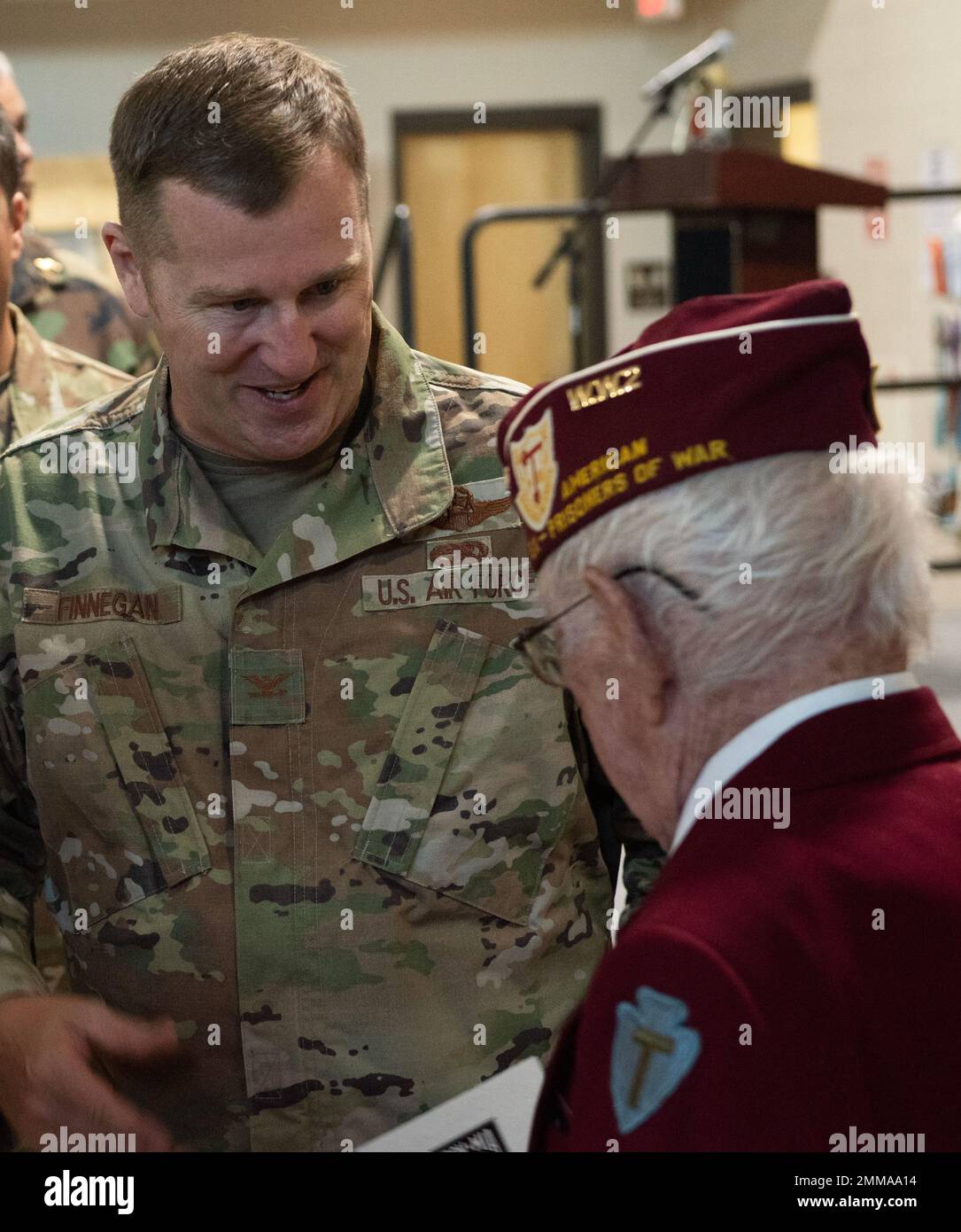 Col. Daniel Finnegan, commander of the Vermont Air National Guard's ...
