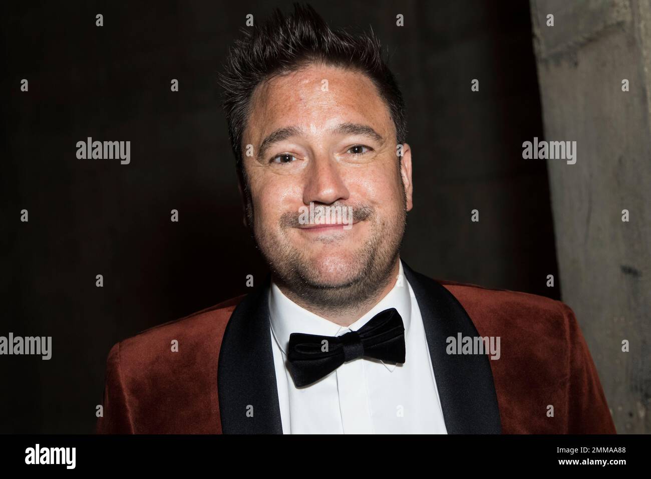 Rufus Jones poses for photographers upon arrival at the party for the ...