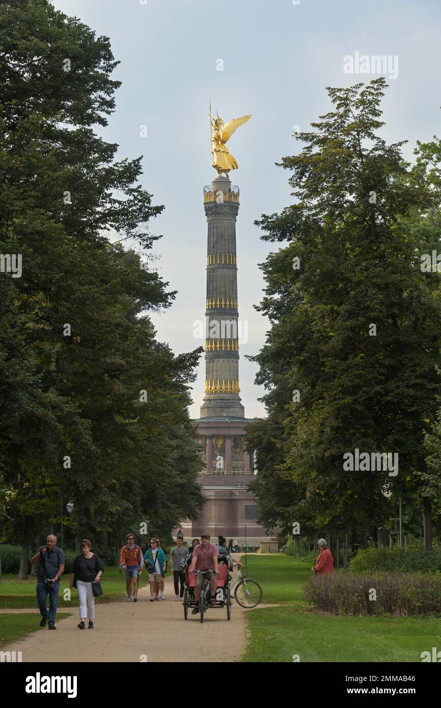 Grosser Tiergarten, Park, Grosse Sternallee, Victory Column, Tiergarten ...