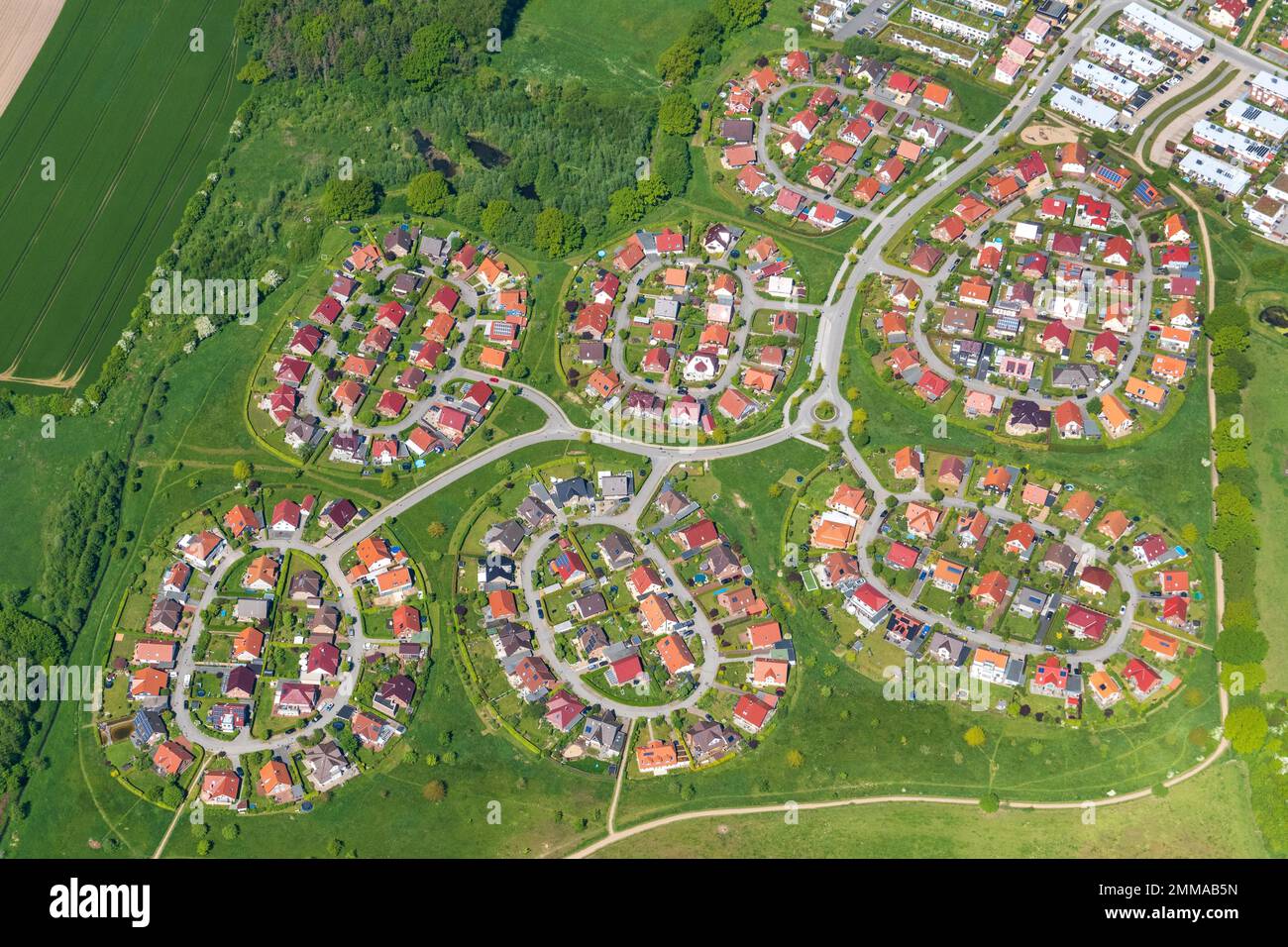 Circular residential development hi-res stock photography and images ...
