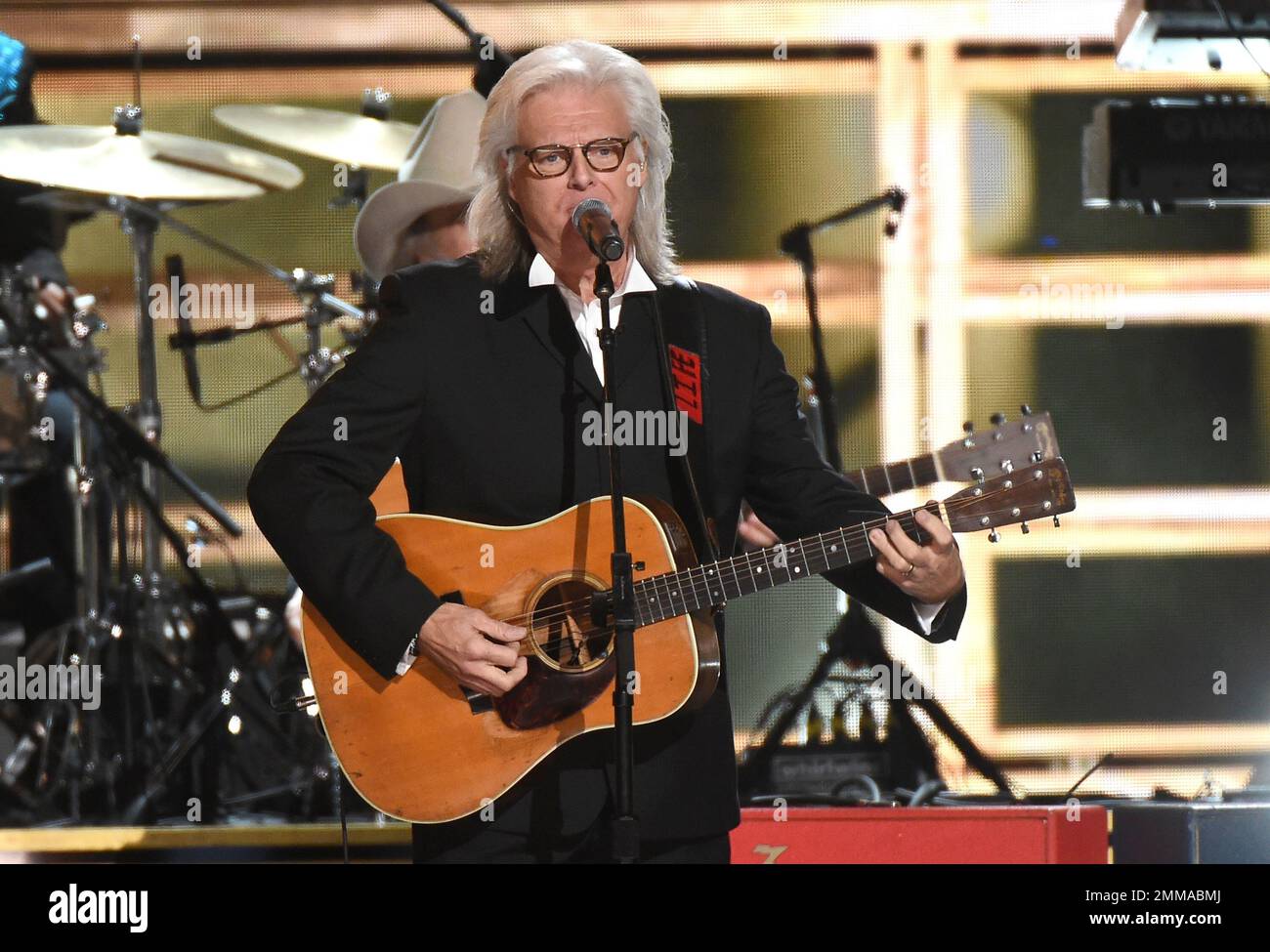 FILE - In this Nov. 2, 2016, file photo, J. Ricky Skaggs performs ...
