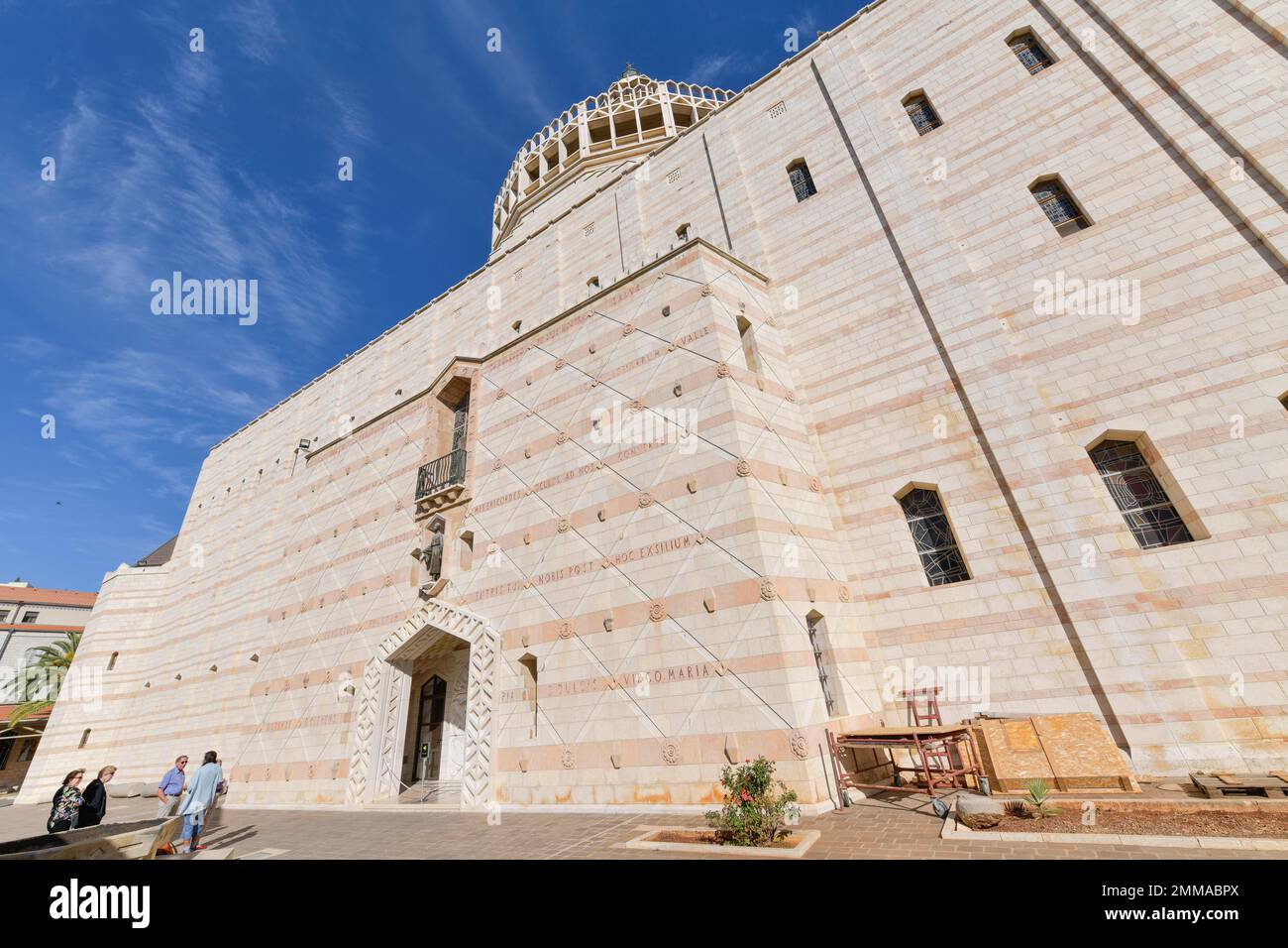 Basilica of the Annunciation, Nazareth, Israel Stock Photo - Alamy