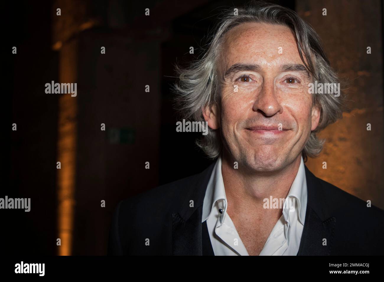 Actor Steve Cogan poses for photographers upon arrival at the party for ...