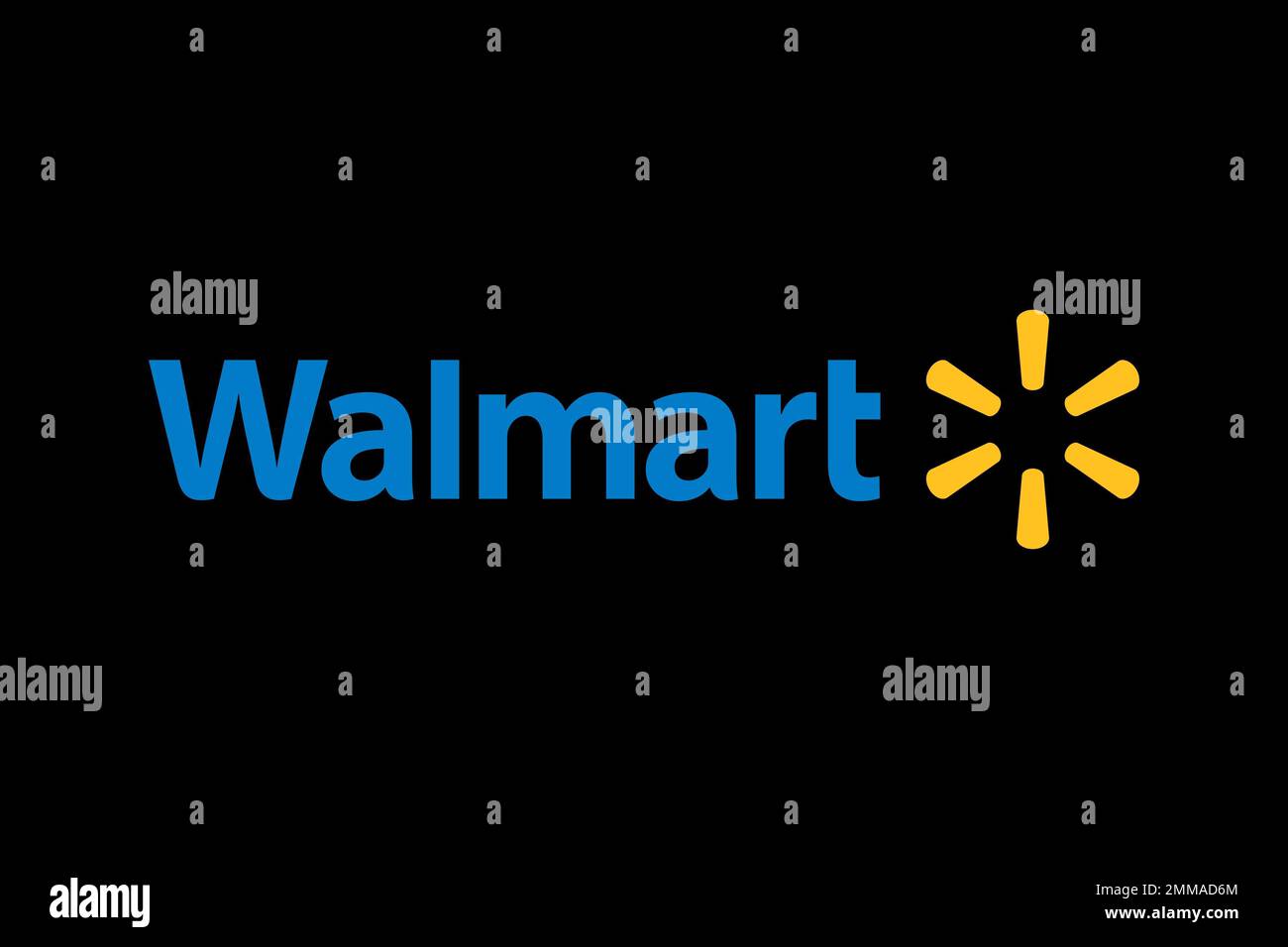 Walmart corporate logo hi-res stock photography and images - Alamy