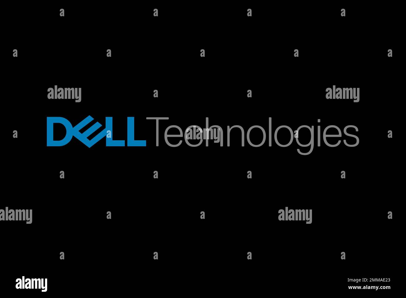 Dell Technologies, black background, logo, brand name Stock Photo - Alamy