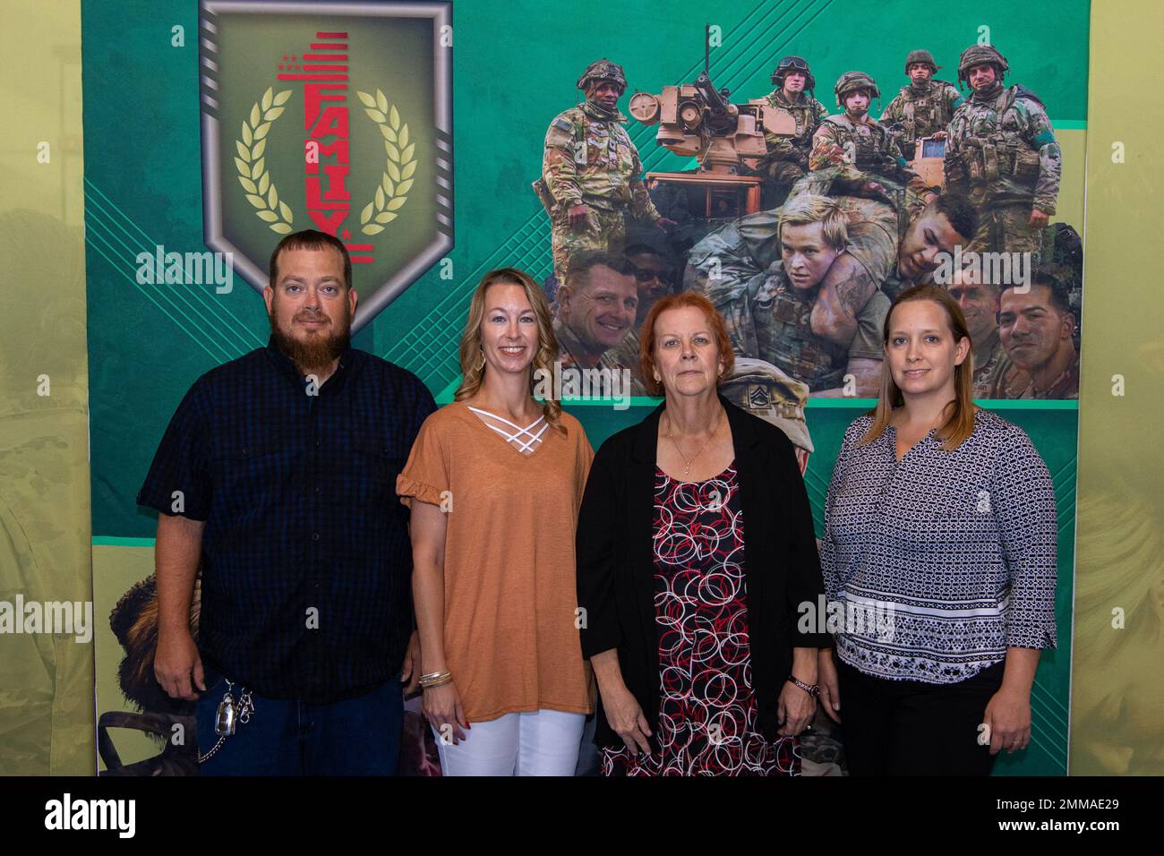 U.S. Army Civilian Carol Fittro (middle right), Plans, Analysis and ...