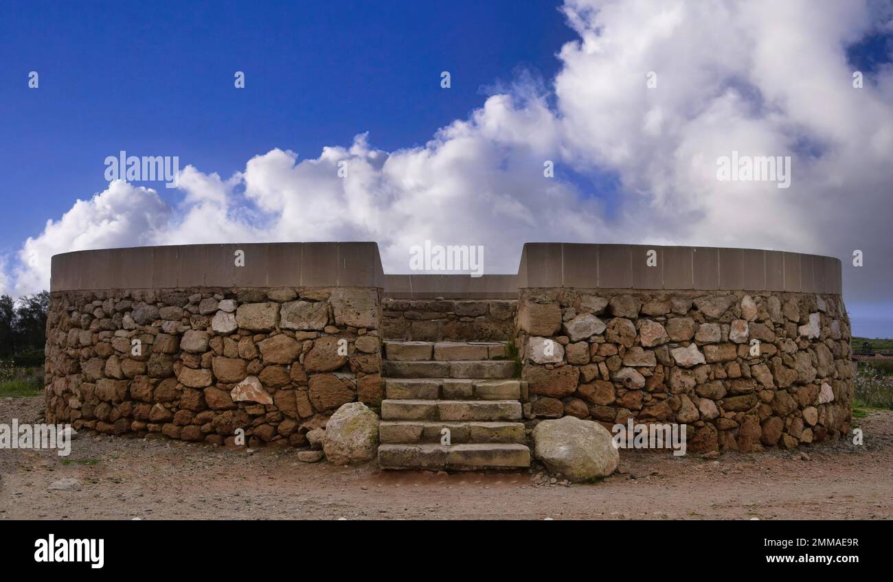 The ruins of Paphos (Cyprus) a UNESCO World Heritage Site for its ...