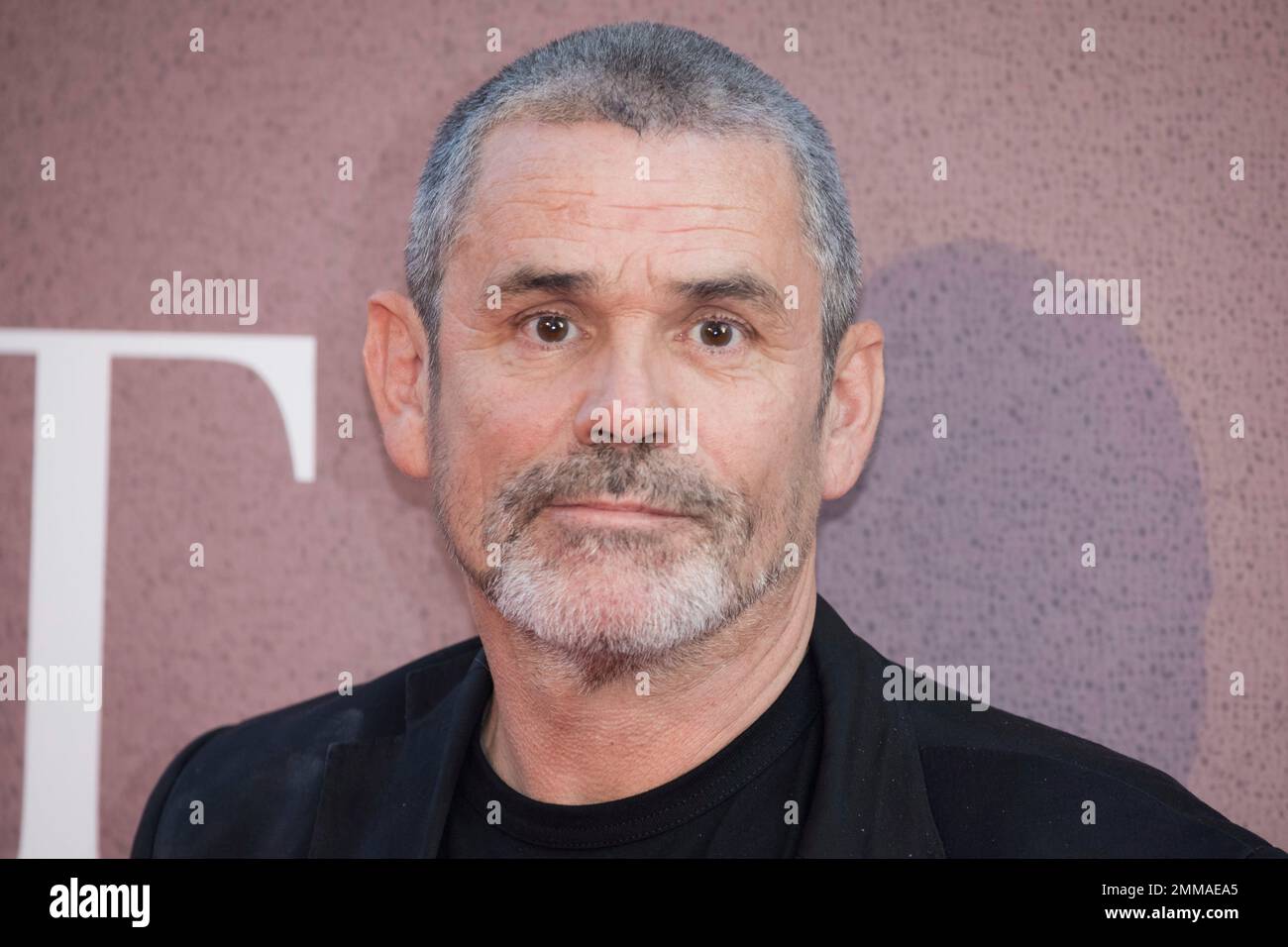 Paul Conroy poses for photographers upon arrival at the premiere of the film 'A Private War ...