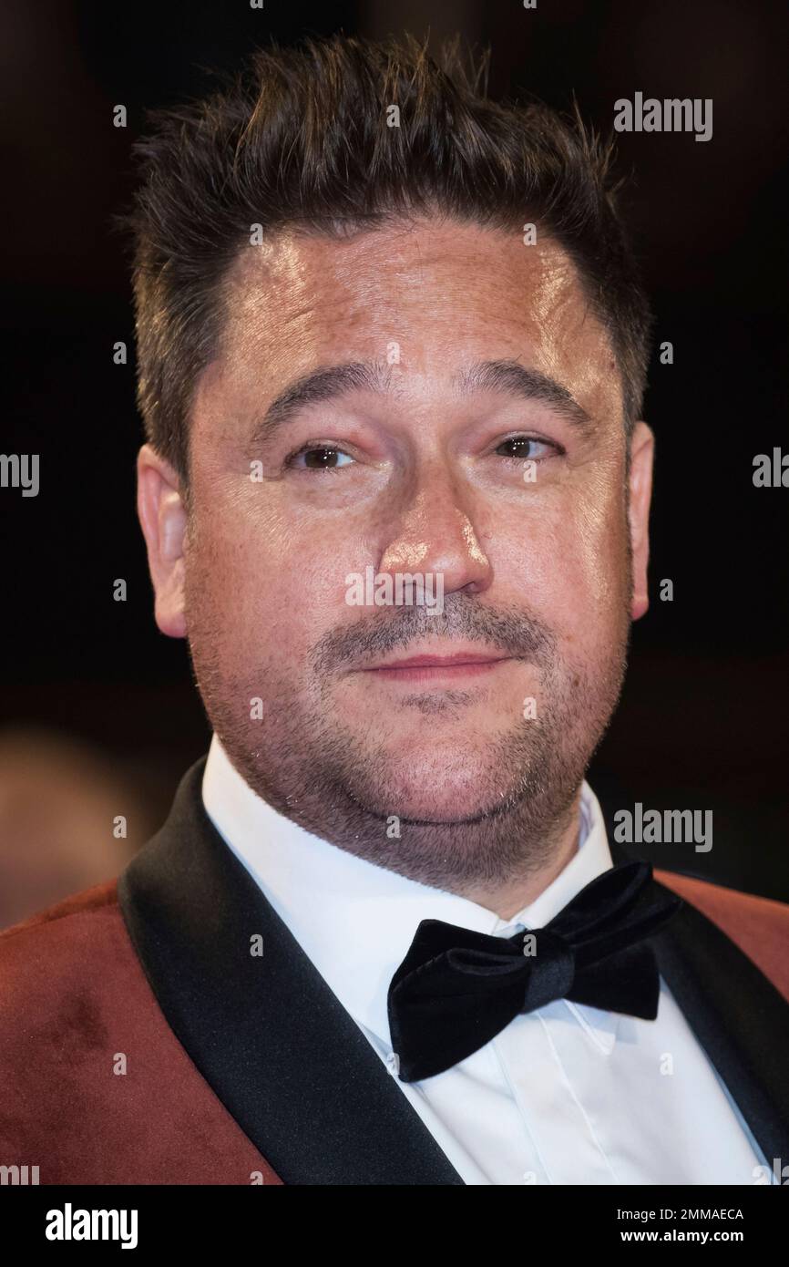 Actor Rufus Jones poses for photographers upon arrival at the premiere ...