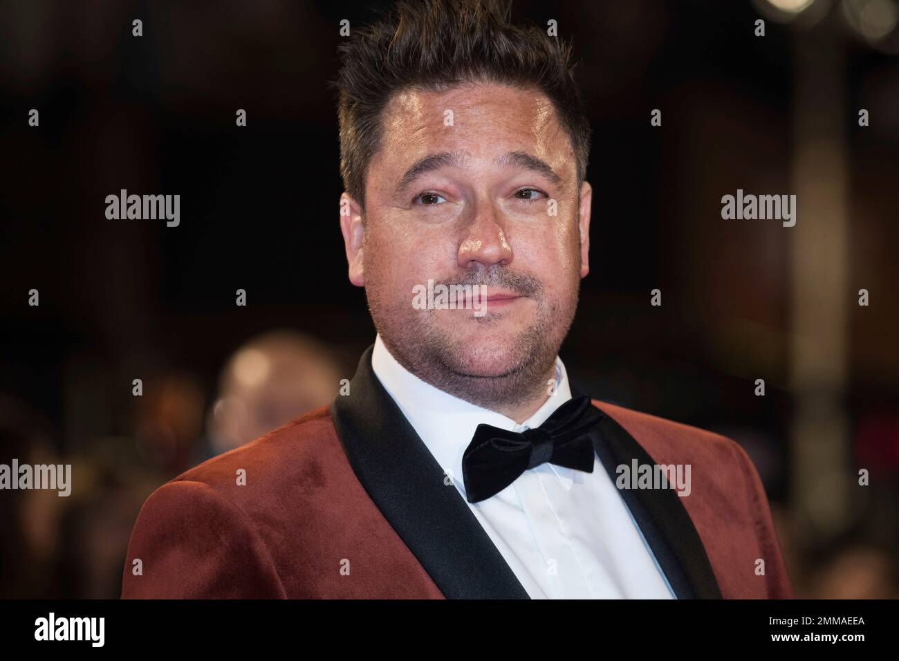 Actor Rufus Jones poses for photographers upon arrival at the premiere ...