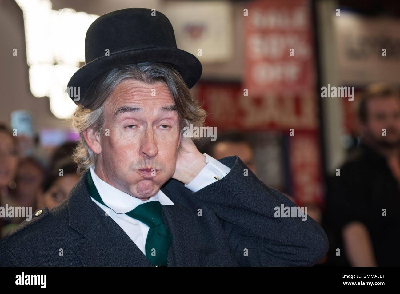 Actor Steve Coogan poses for photographers upon arrival at the premiere ...