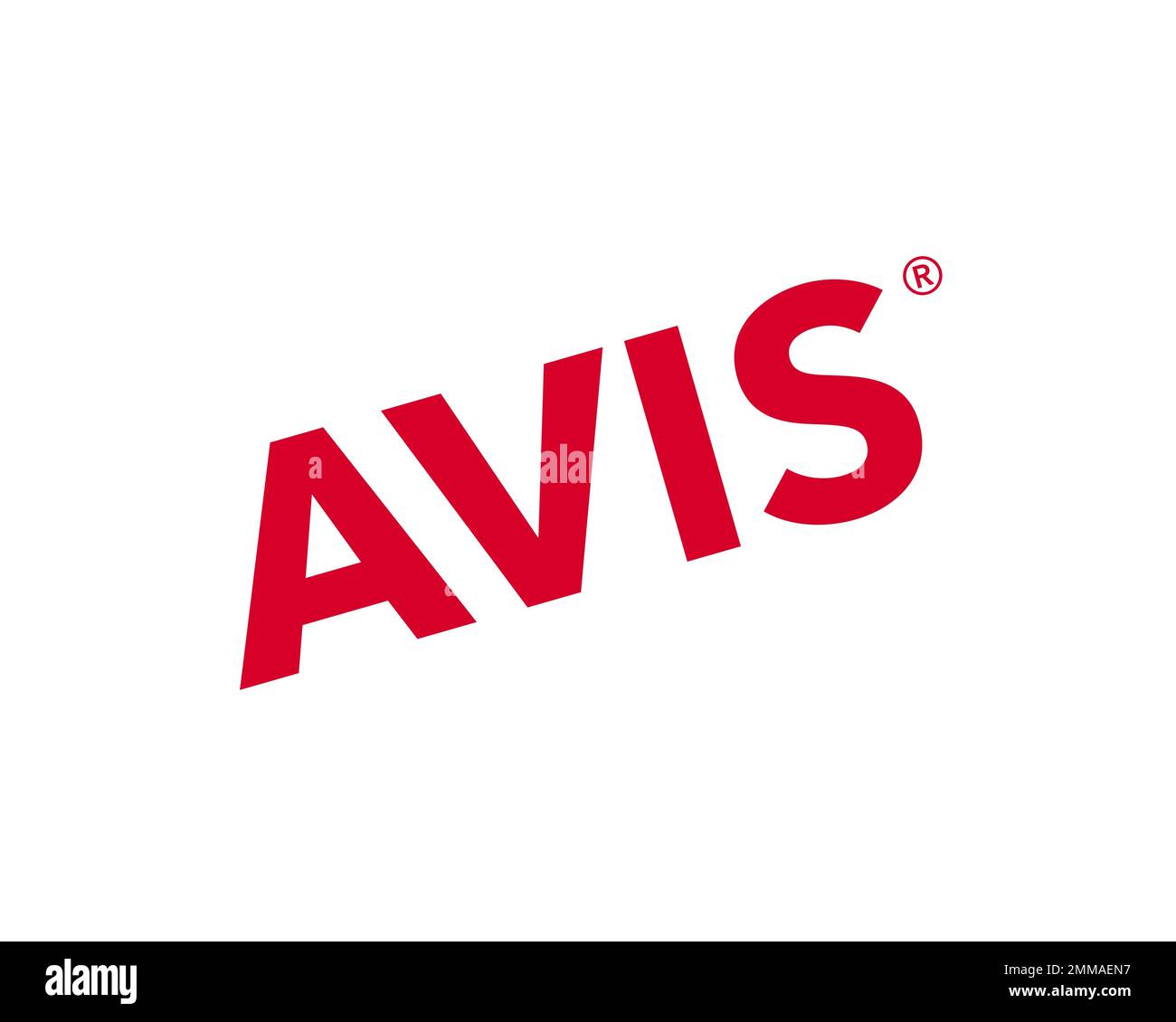 Avis Car Rental, rotated, white background, logo, brand name Stock ... Avis Car Rental, rotated, white background, logo, brand name Stock ...