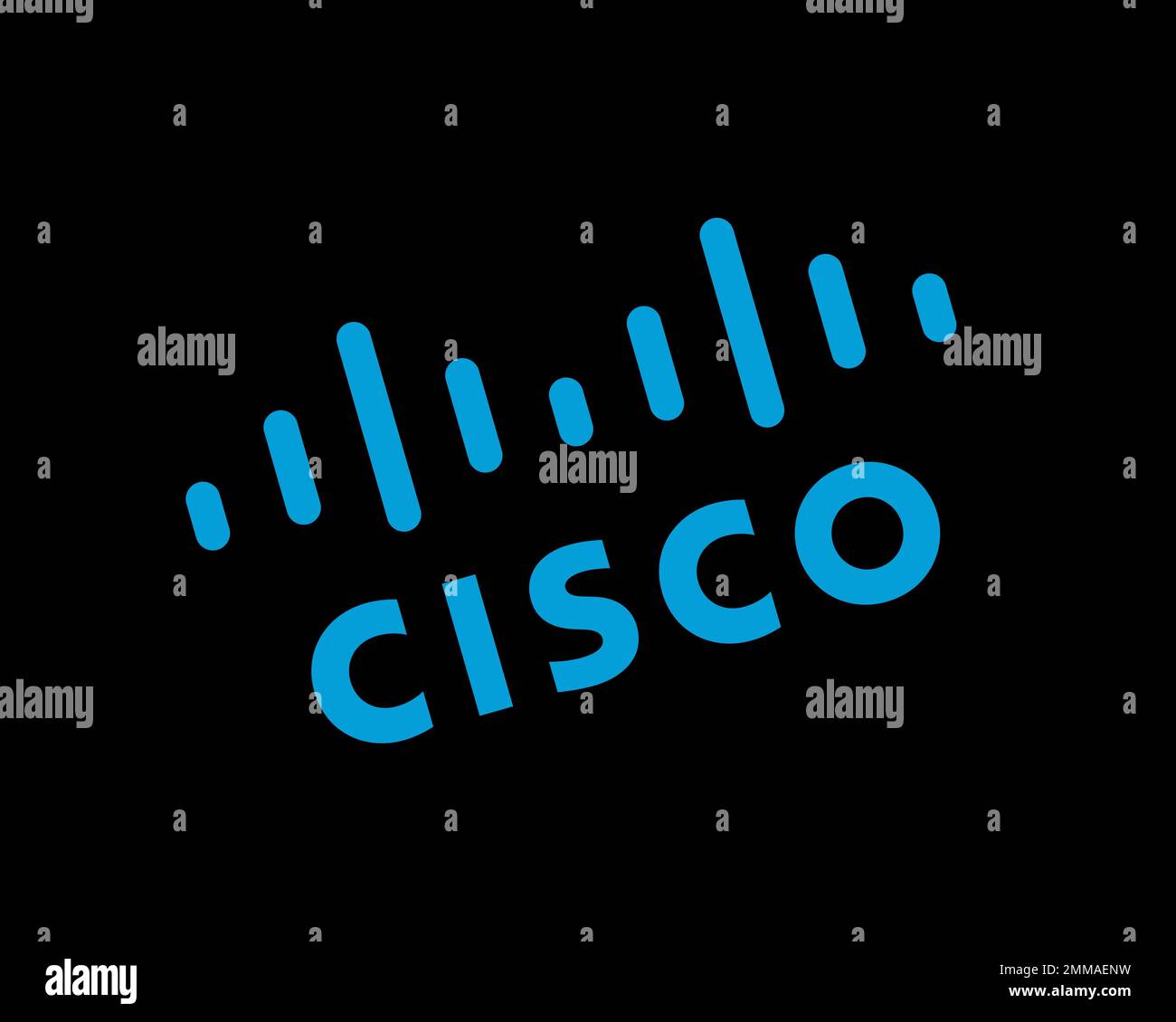 Cisco Systems, rotated, black background, logo, brand name Stock Photo ... Cisco Systems, rotated, black background, logo, brand name Stock Photo ...