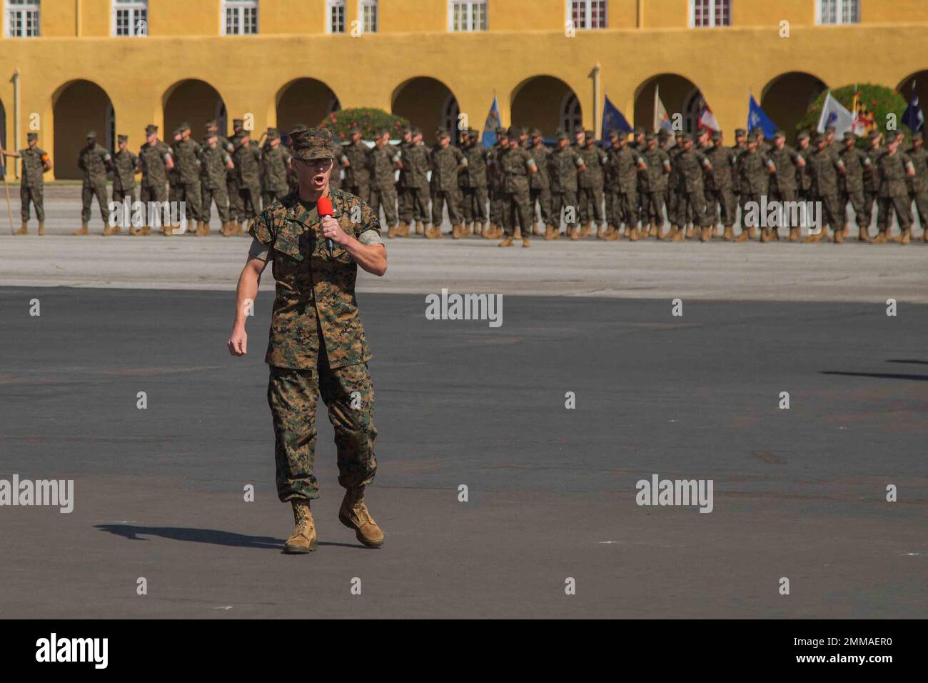 U.S. Marine Corps Lt. Col. Gregory A. Grayson, the commanding officer ...