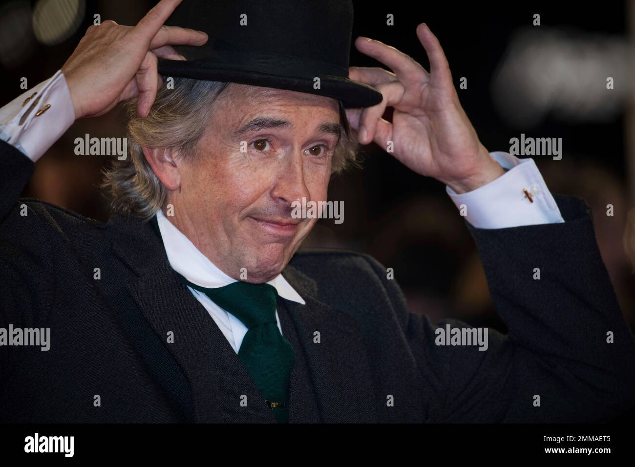 Actor Steve Coogan poses for photographers upon arrival at the premiere ...